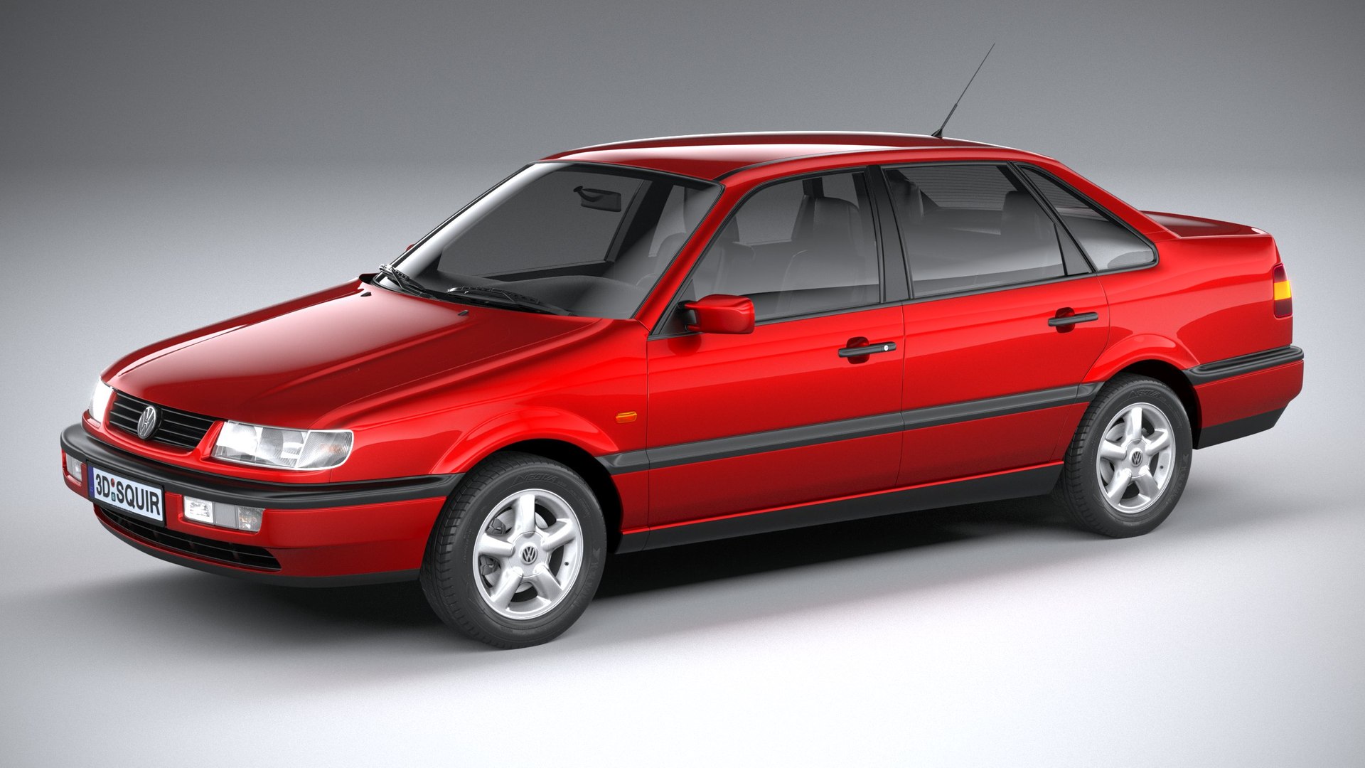 Volkswagen Passat B4 sedan 3D - TurboSquid 1889058