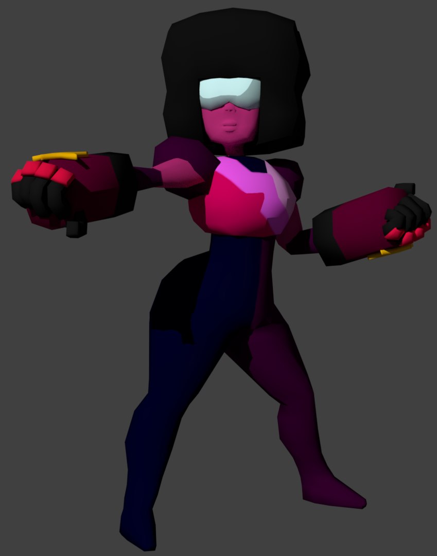 3D Rigged Garnet Model - TurboSquid 1311431