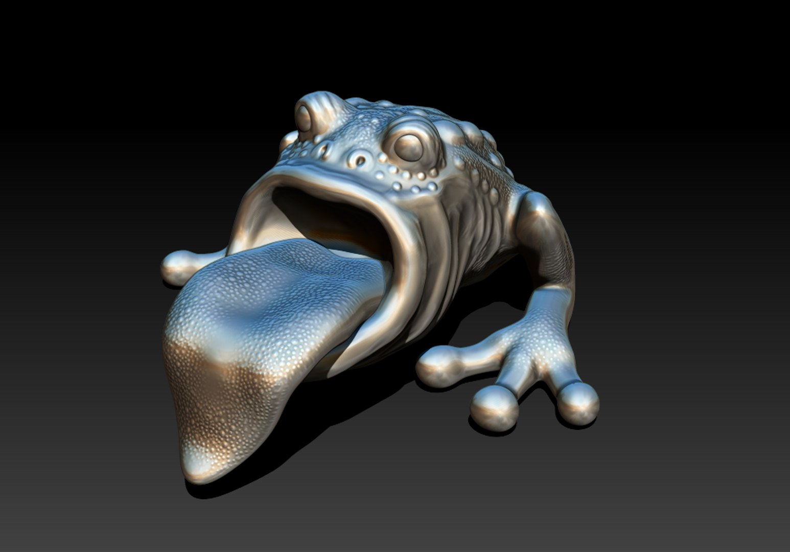 Frog monster 3D model - TurboSquid 1355827