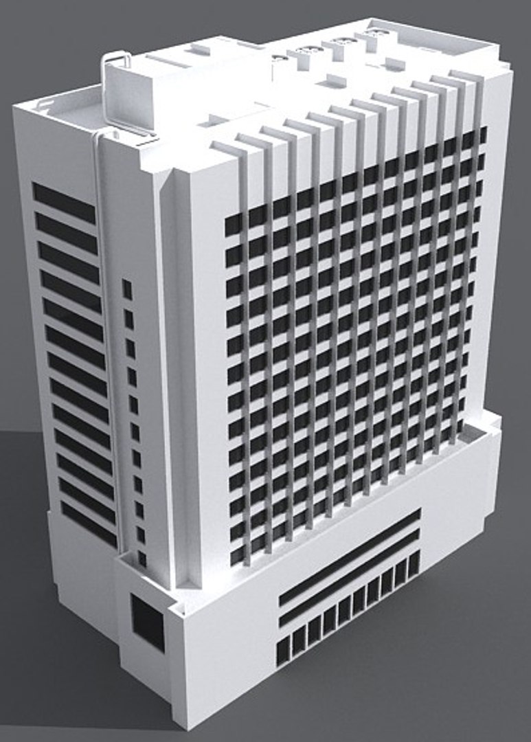 3d Max Office Building 03