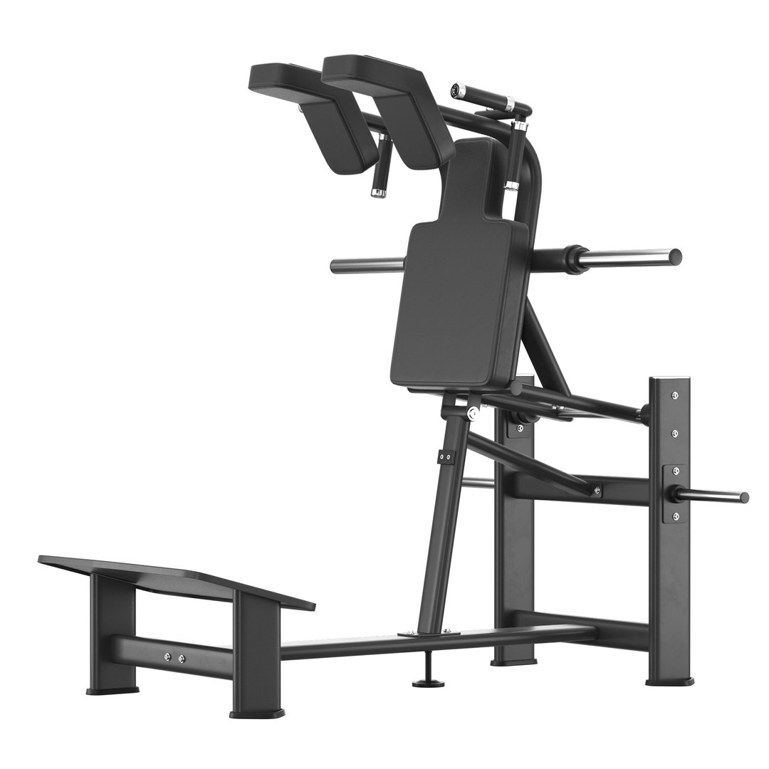 3D DHZ Fitness E-7065 Super Squat - TurboSquid 1993770