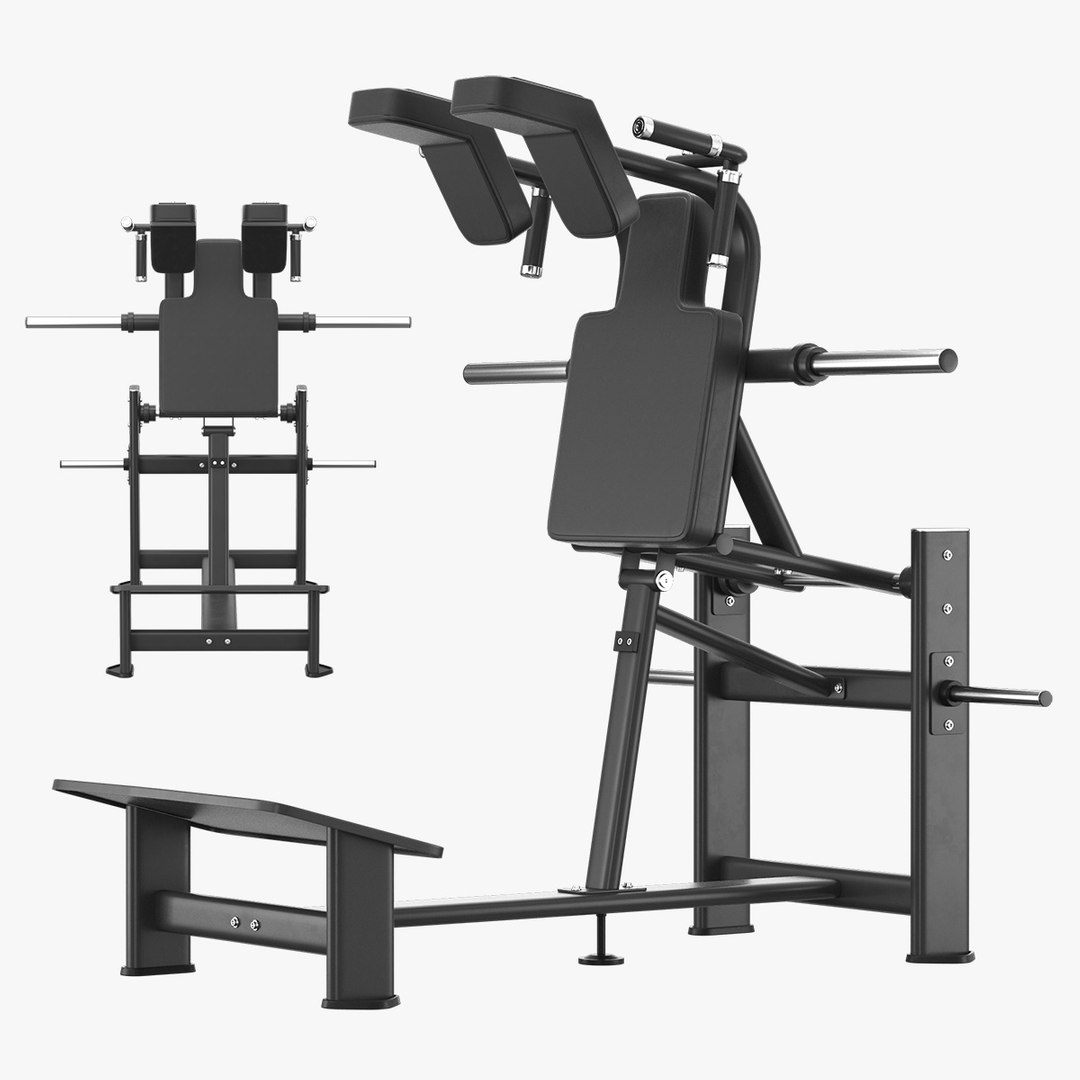DHZ Fitness E-7065 Super Squat3D模型 - TurboSquid 1993770