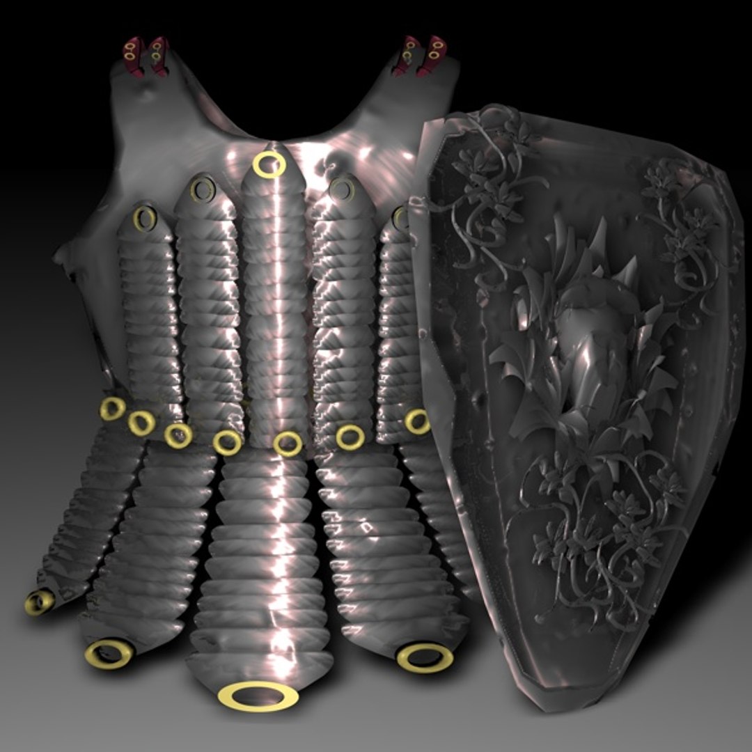 armor torso obj