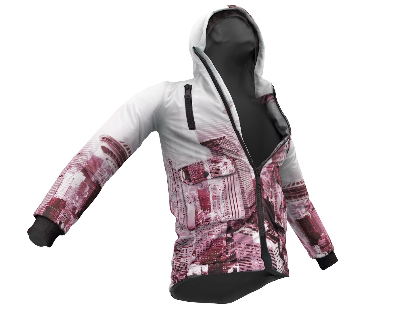 3D Winter Jacket Model - TurboSquid 1862410