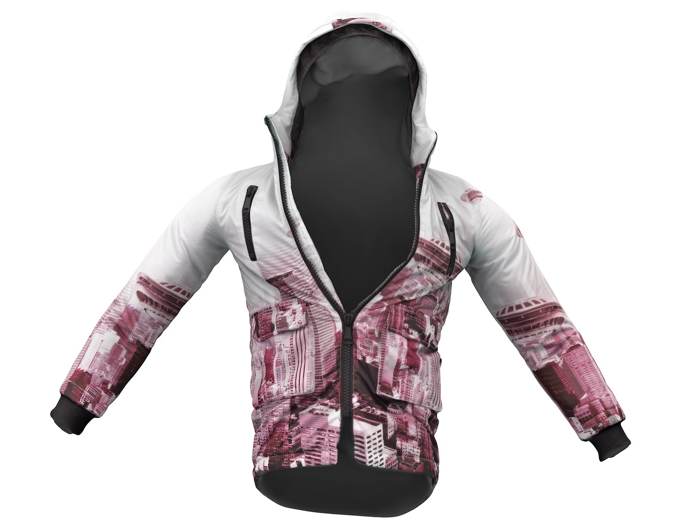 3D Winter Jacket Model - TurboSquid 1862410