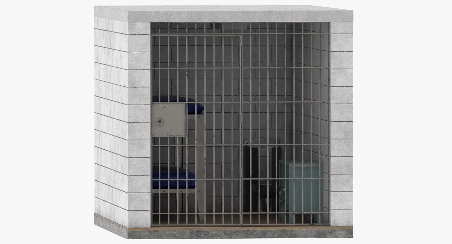 3D model jail cells - TurboSquid 1333868