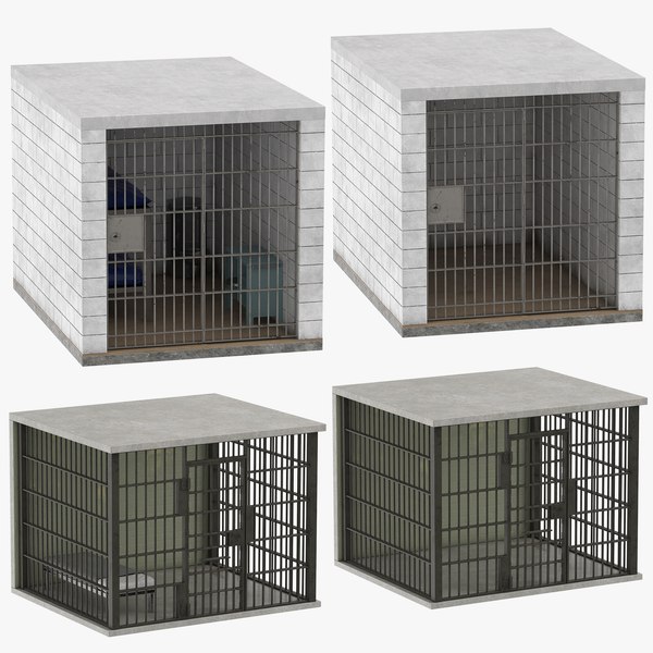 jail cell 3d model