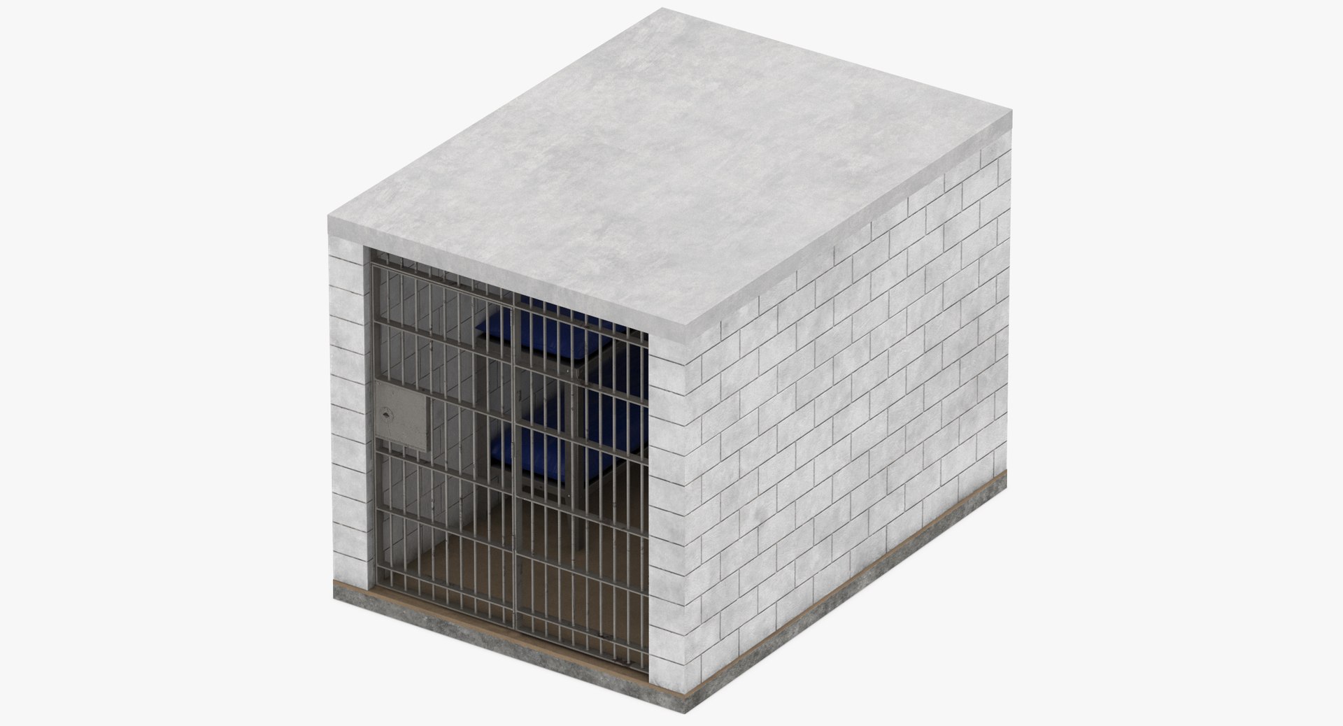 3D model jail cells - TurboSquid 1333868