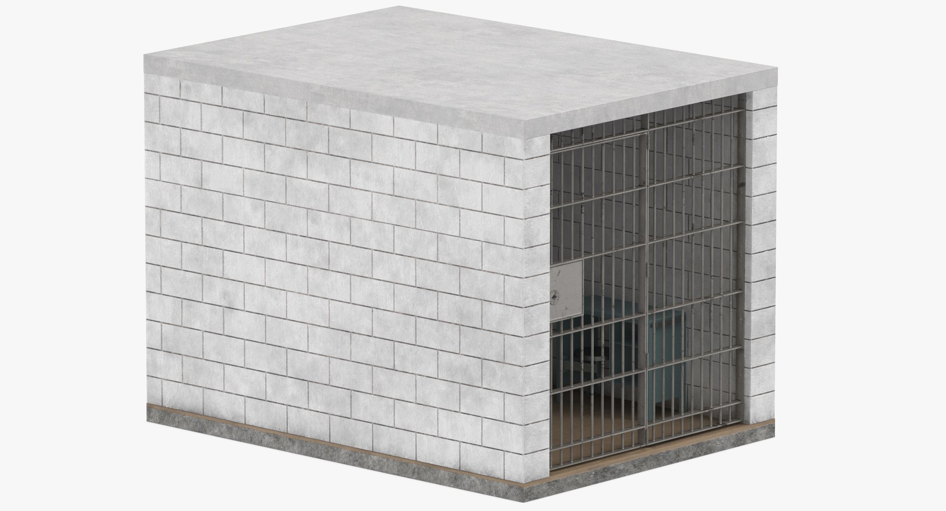 3D model jail cells - TurboSquid 1333868