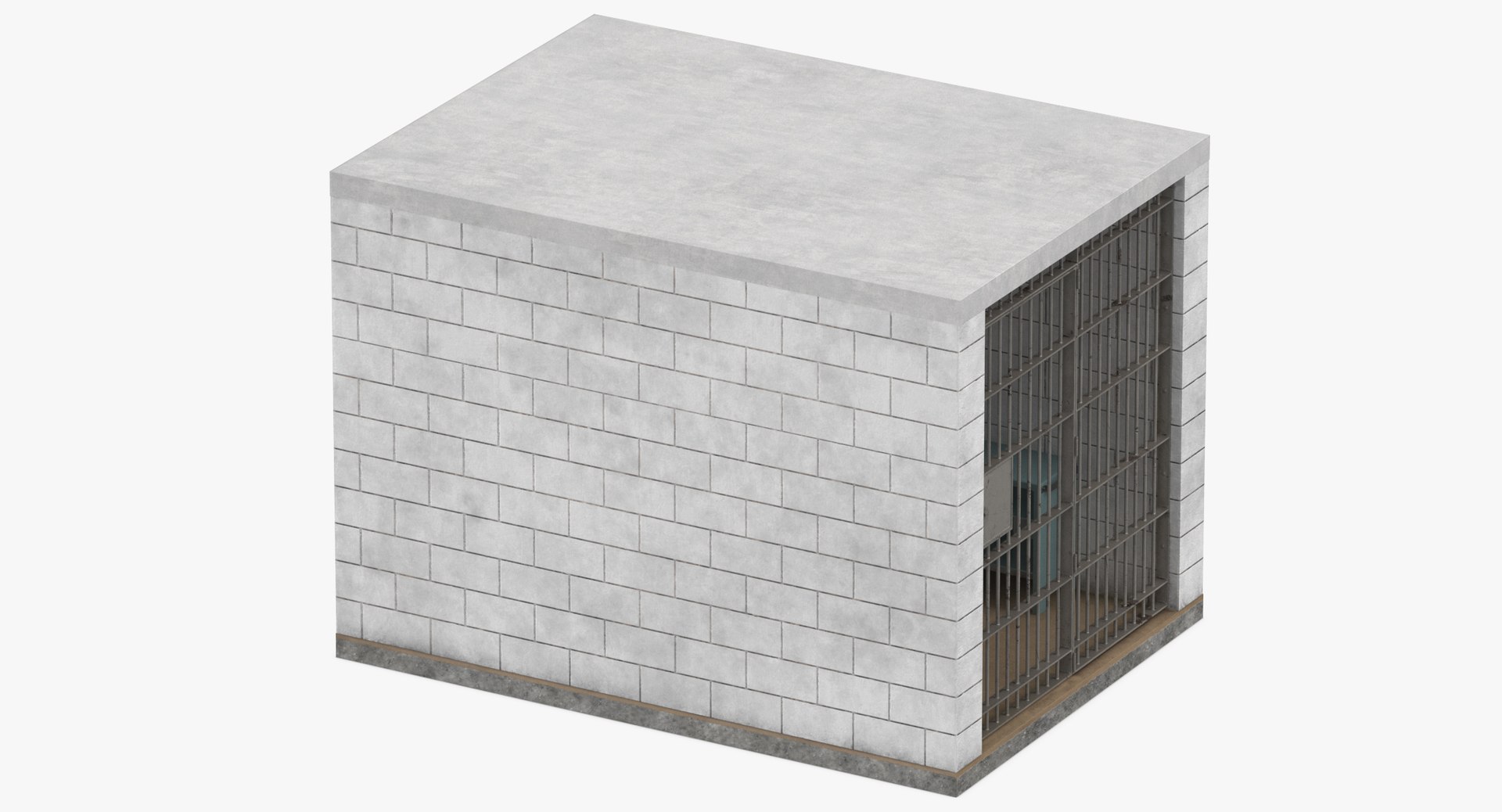 3D model jail cells - TurboSquid 1333868