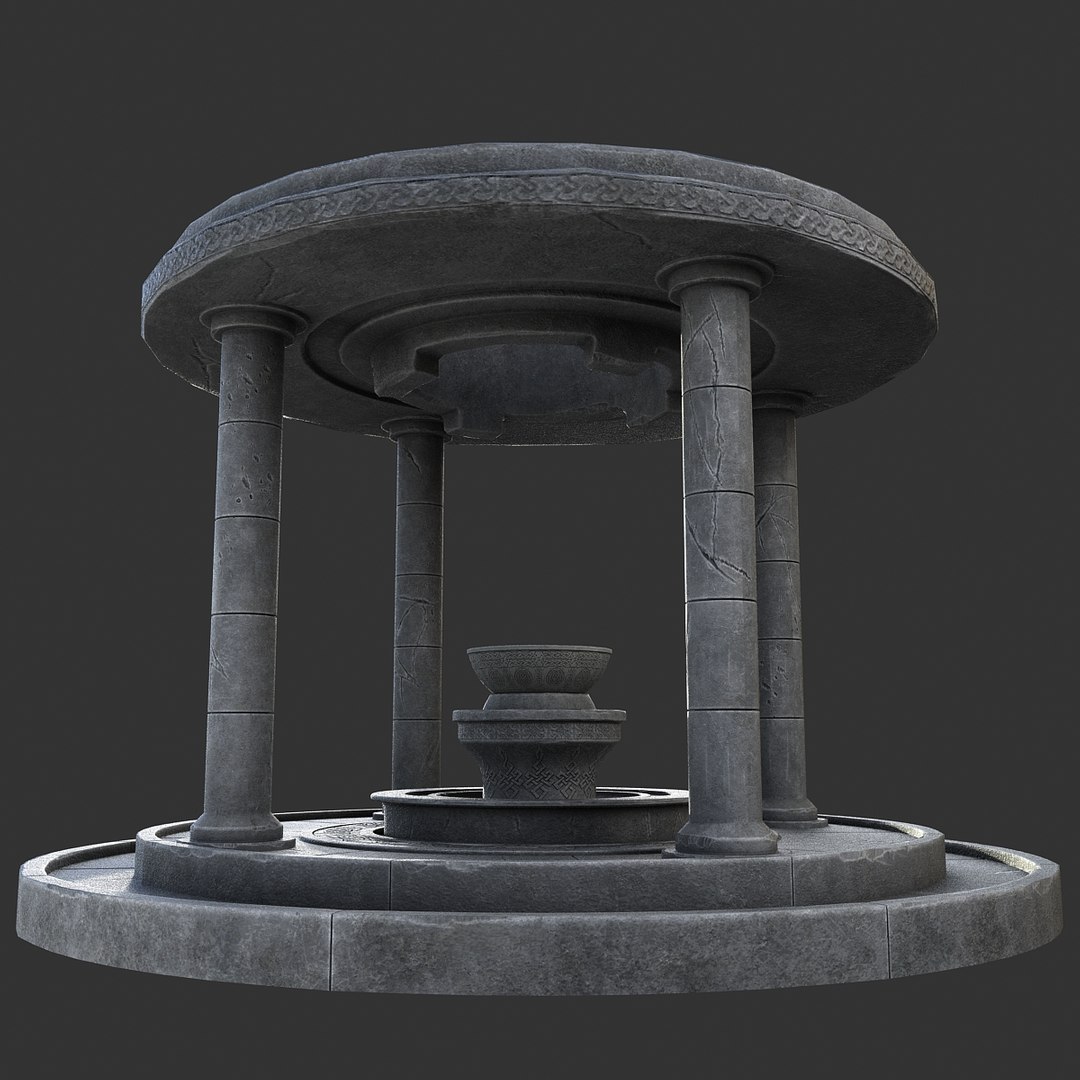 Ancient Altar 3D Model - TurboSquid 1169785