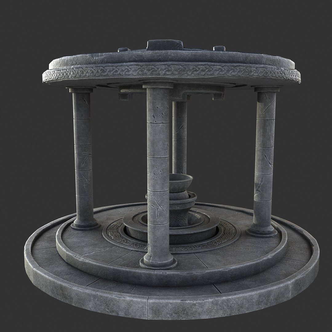 Ancient Altar 3D Model - TurboSquid 1169785