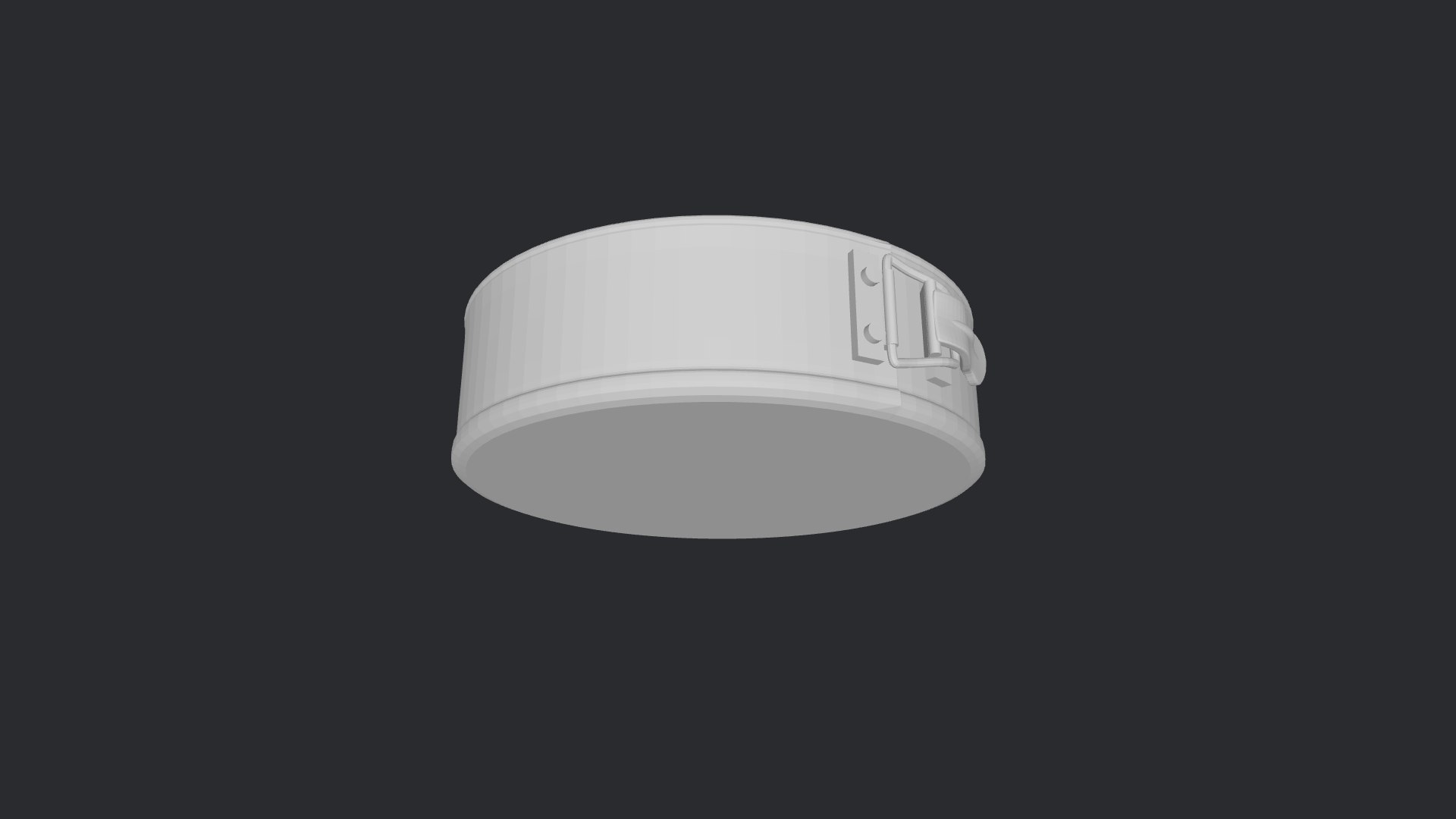 Dollhouse Miniature Cake Pan Model Ready To Print 3D - TurboSquid 2102416