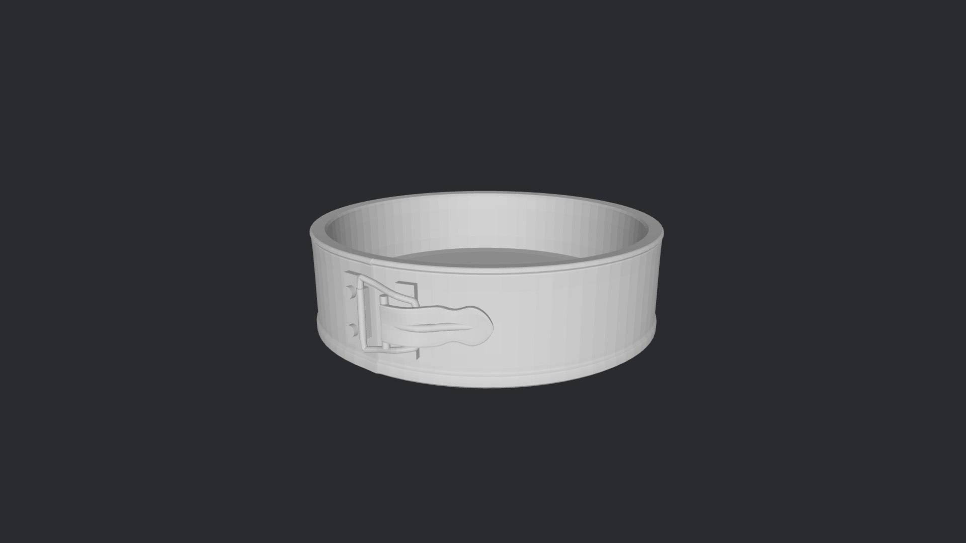 Dollhouse Miniature Cake Pan Model Ready To Print 3D - TurboSquid 2102416