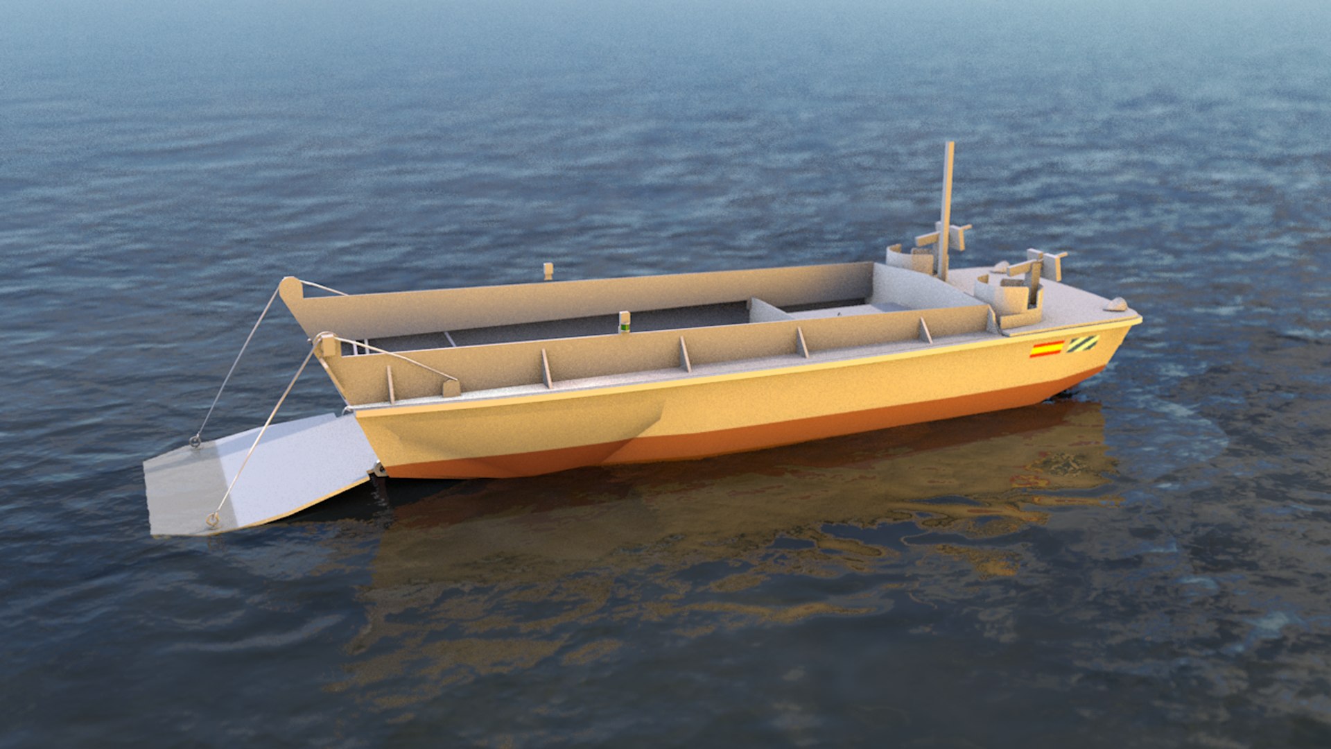 Lcvp Military Boat 3D Model - TurboSquid 1460484