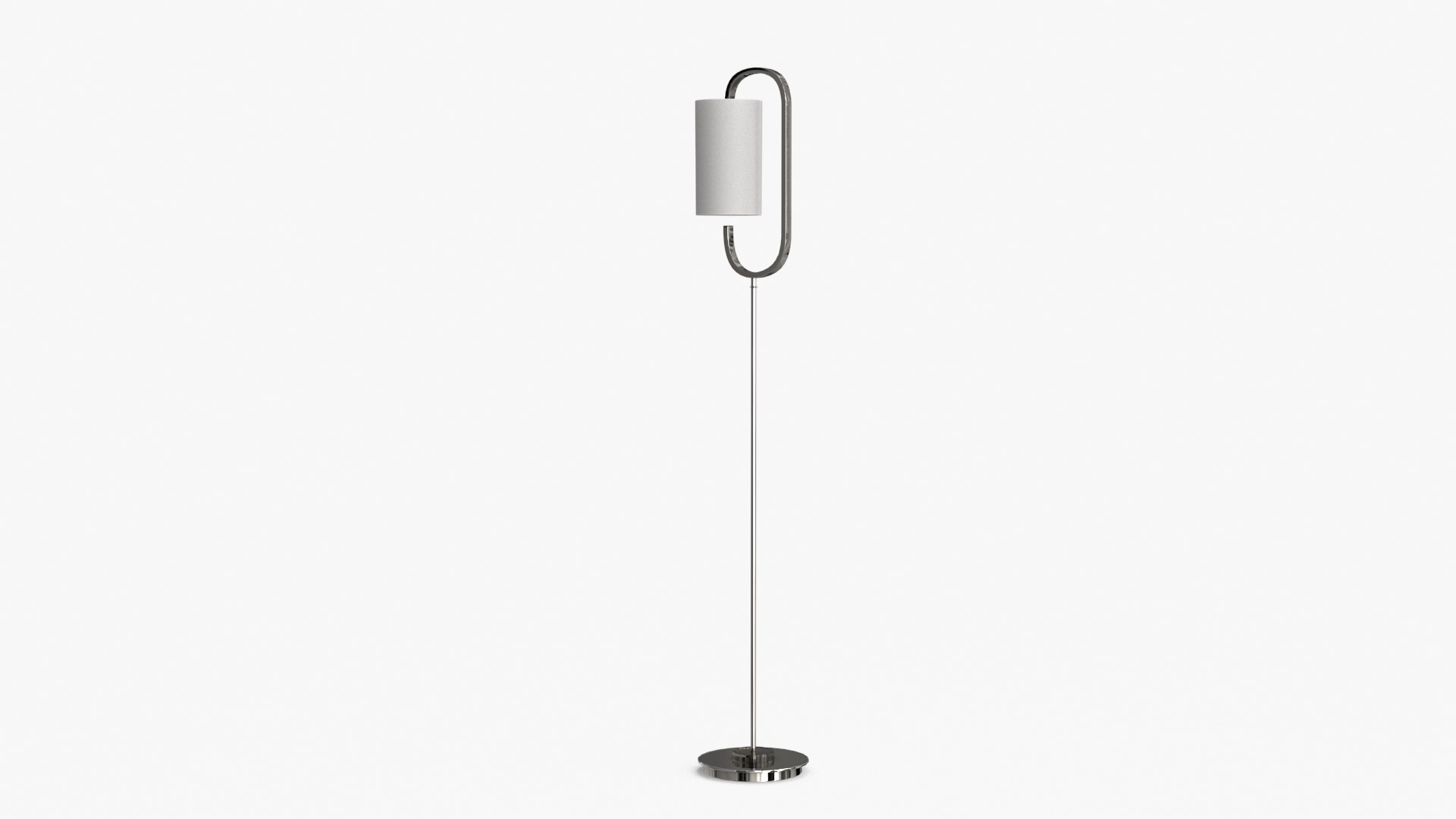 Inigo Floor Lamp Metallic 3D Model - TurboSquid 2296572