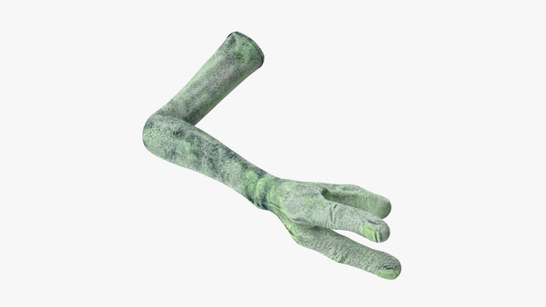 modelo 3d Brazo alienígena verde - TurboSquid 1628907
