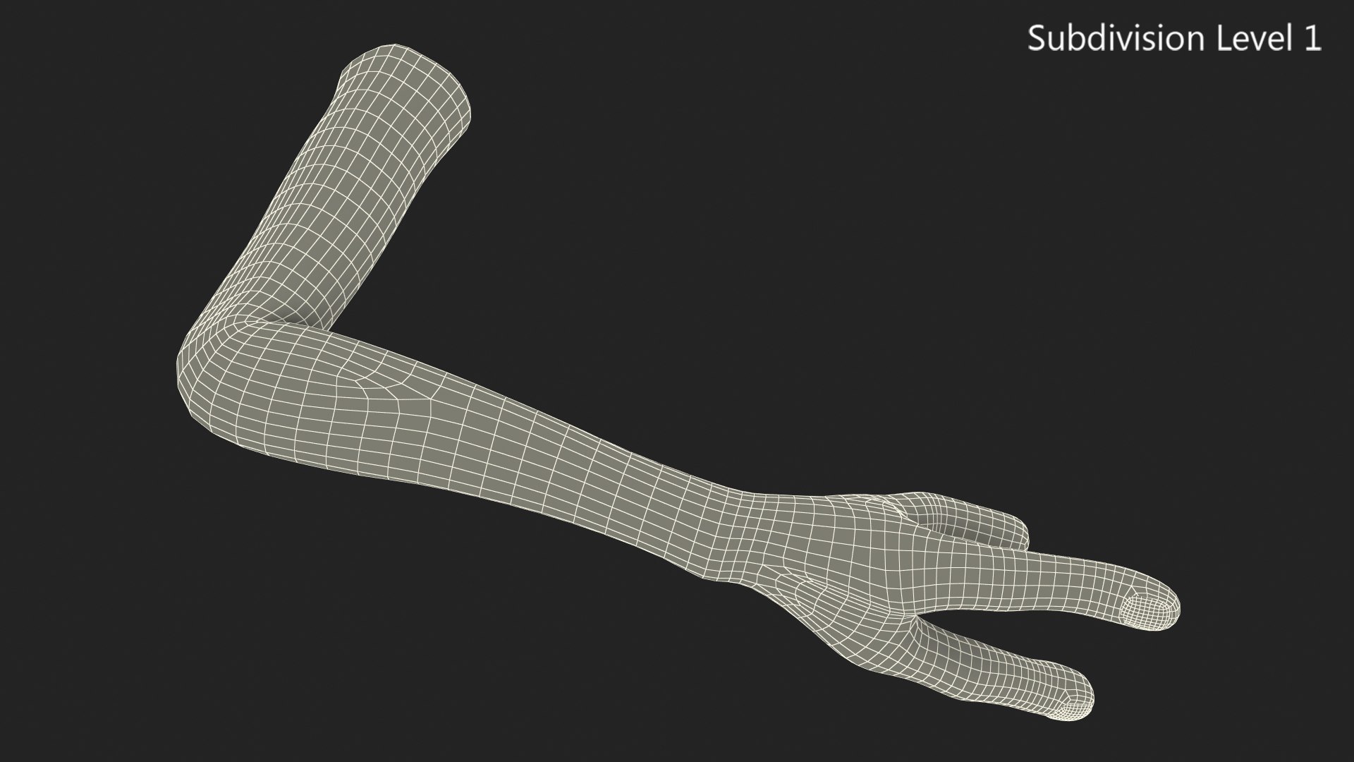 3D Green Alien Arm Model - TurboSquid 1628907