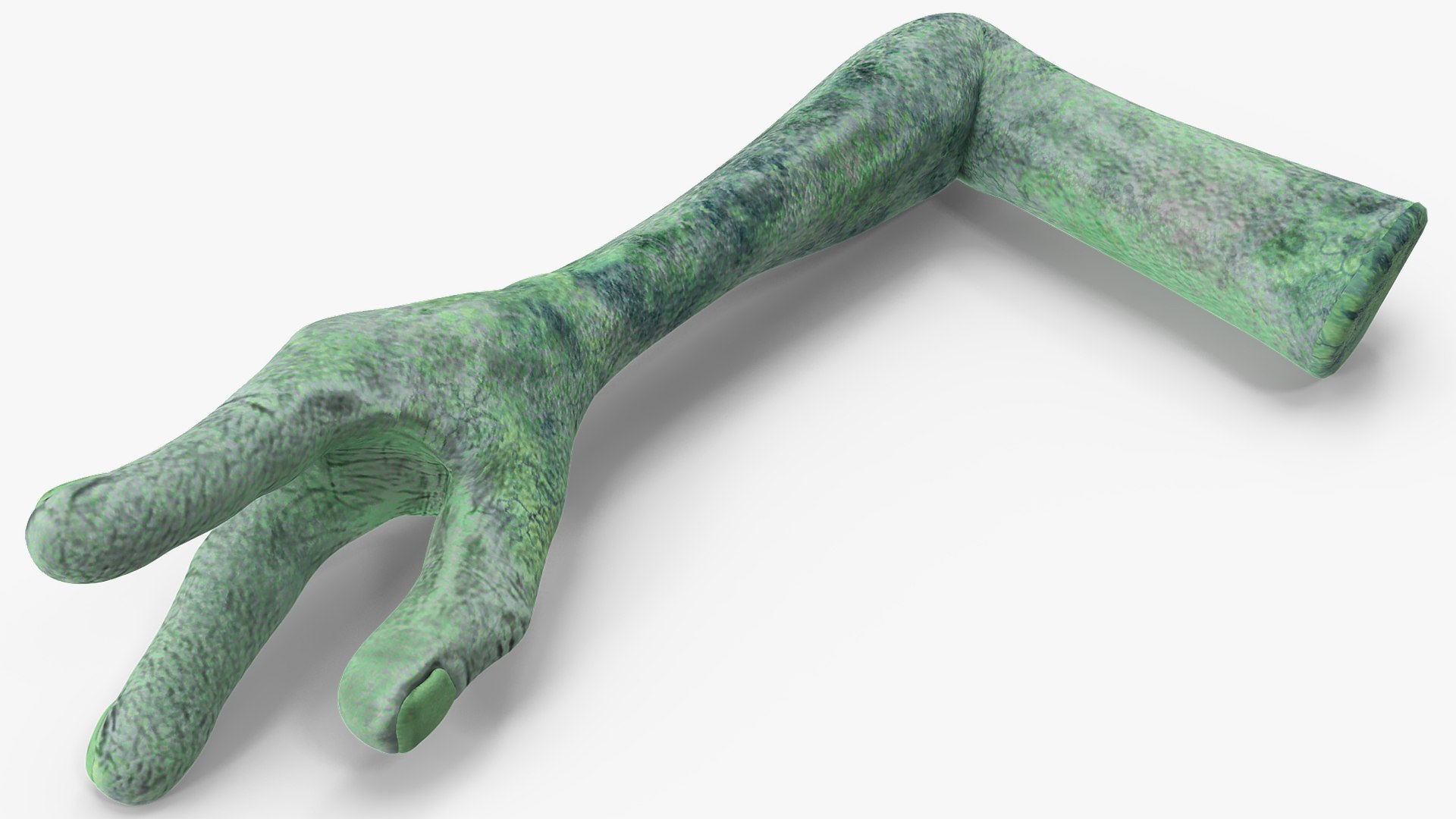 3D Green Alien Arm Model - TurboSquid 1628907