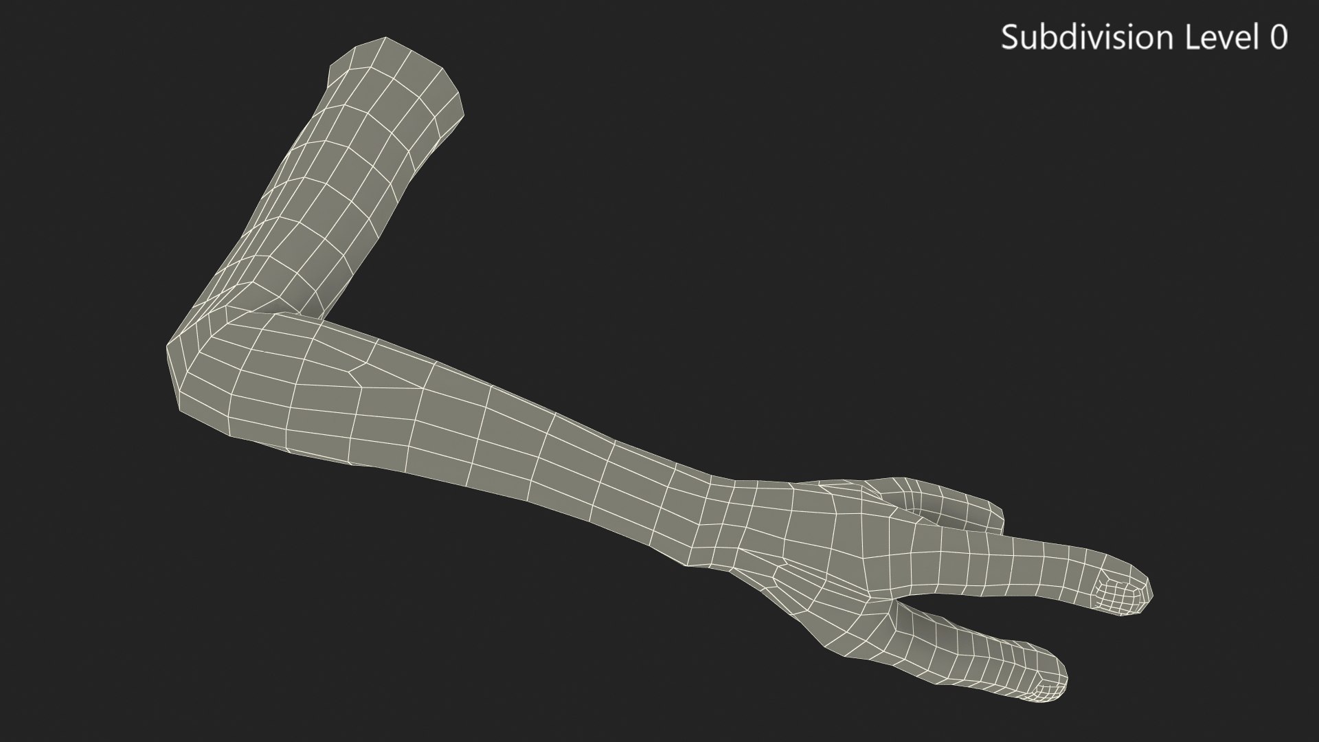 3D Green Alien Arm Model - TurboSquid 1628907