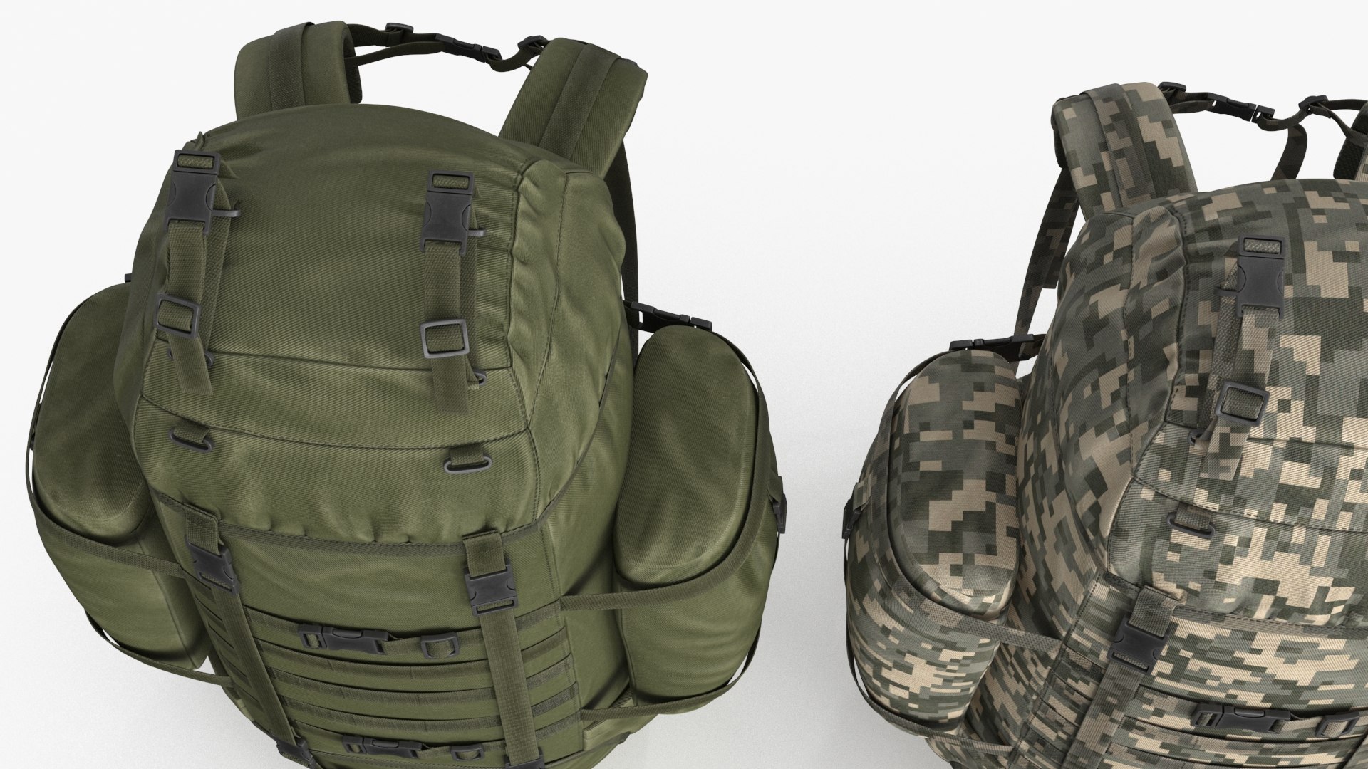 Tactical Military Backpack 3D model - TurboSquid 2060810