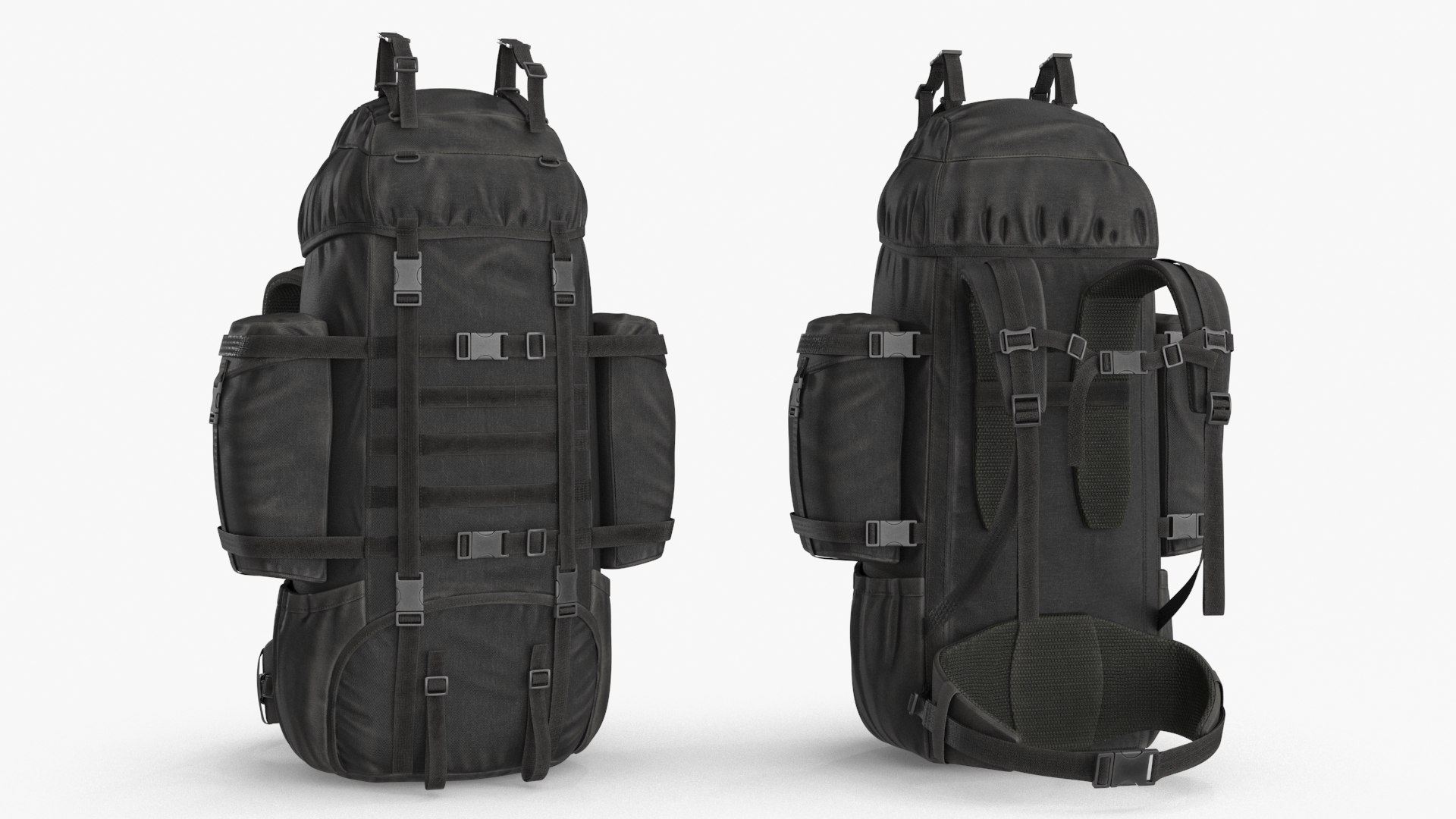 Tactical Military Backpack 3D model - TurboSquid 2060810