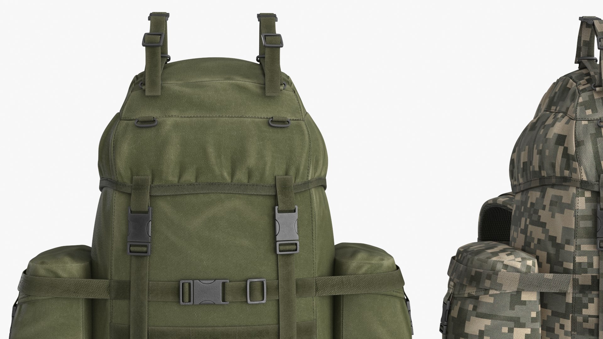 Tactical Military Backpack 3D model - TurboSquid 2060810
