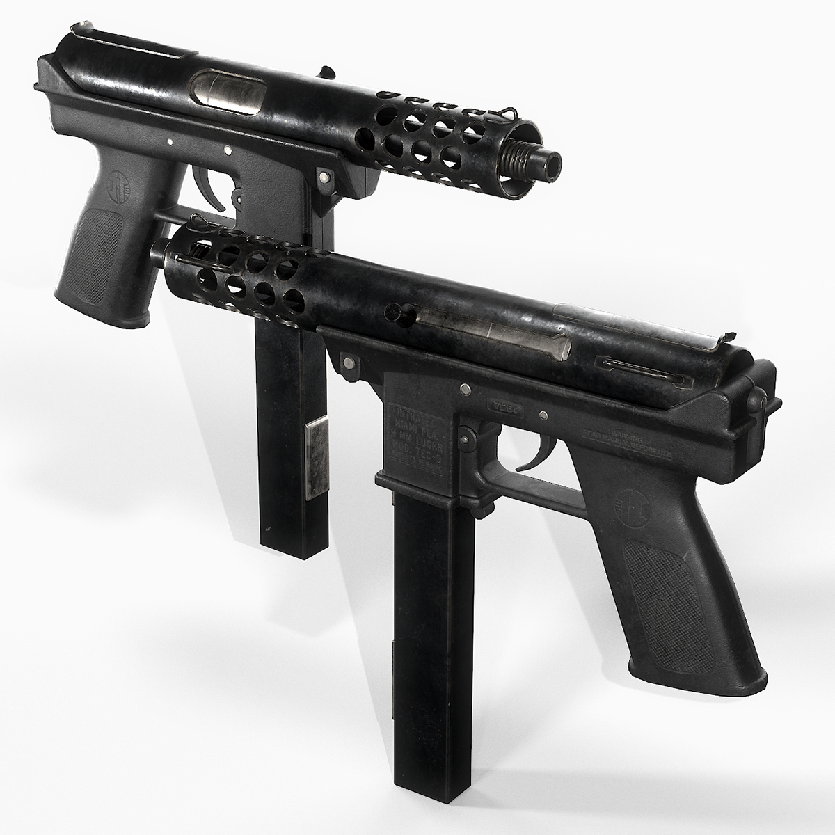 Tec-9 tec intratec 3D model - TurboSquid 1672721