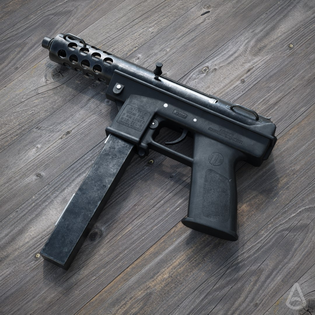 Tec-9 Tec Intratec 3D Model - TurboSquid 1672721