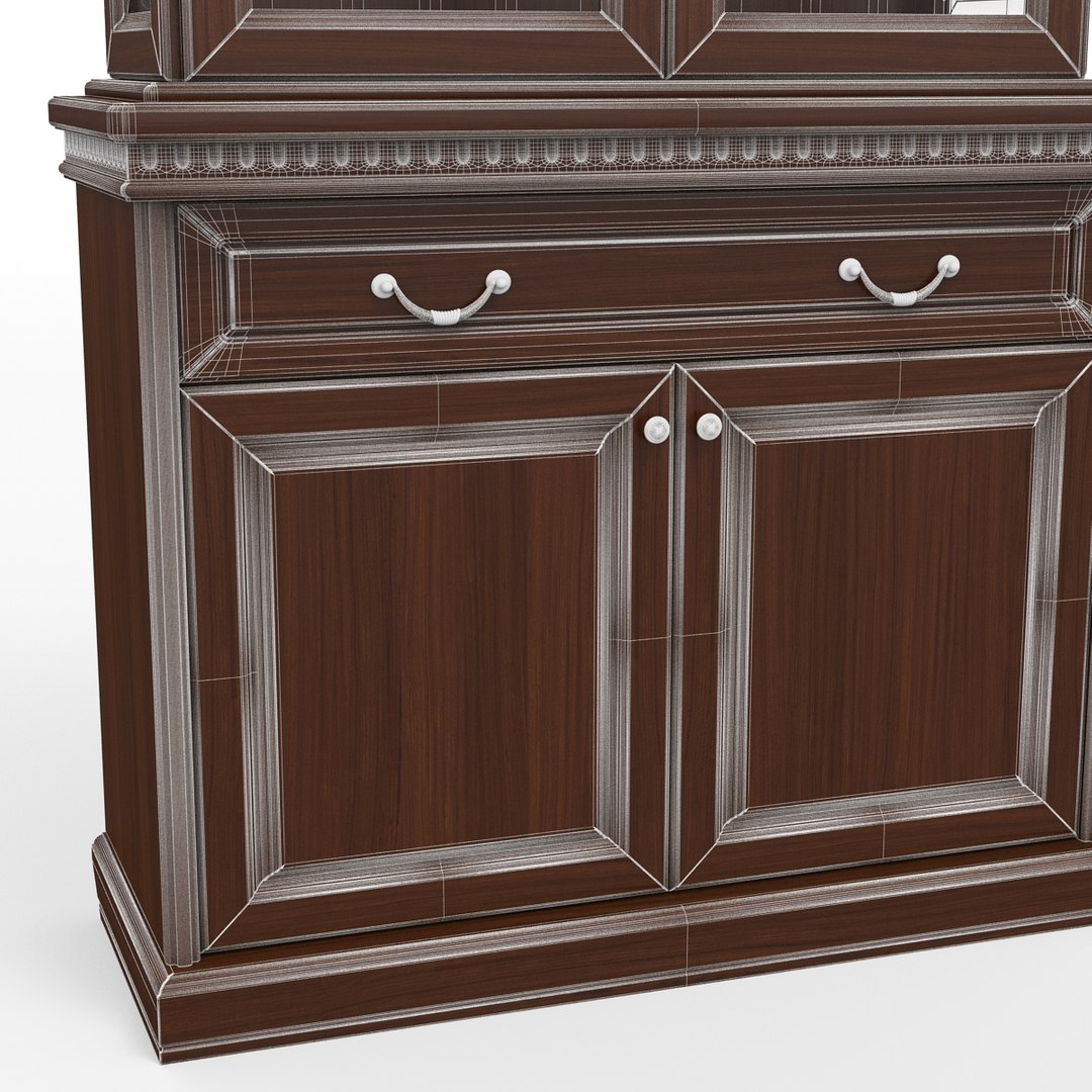 classic cupboard 3d model