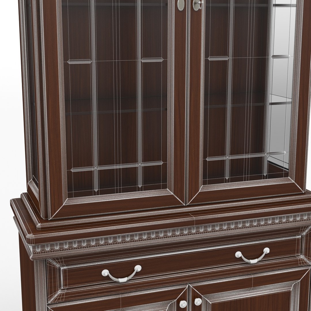classic cupboard 3d model