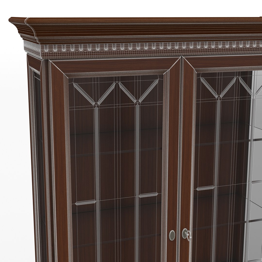 classic cupboard 3d model