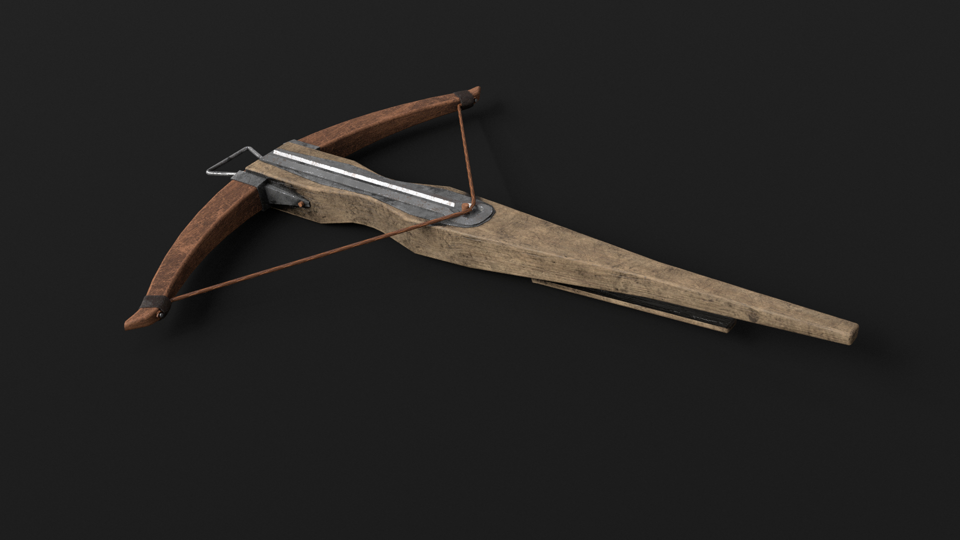 3D Medieval Crossbow Model - TurboSquid 1990620