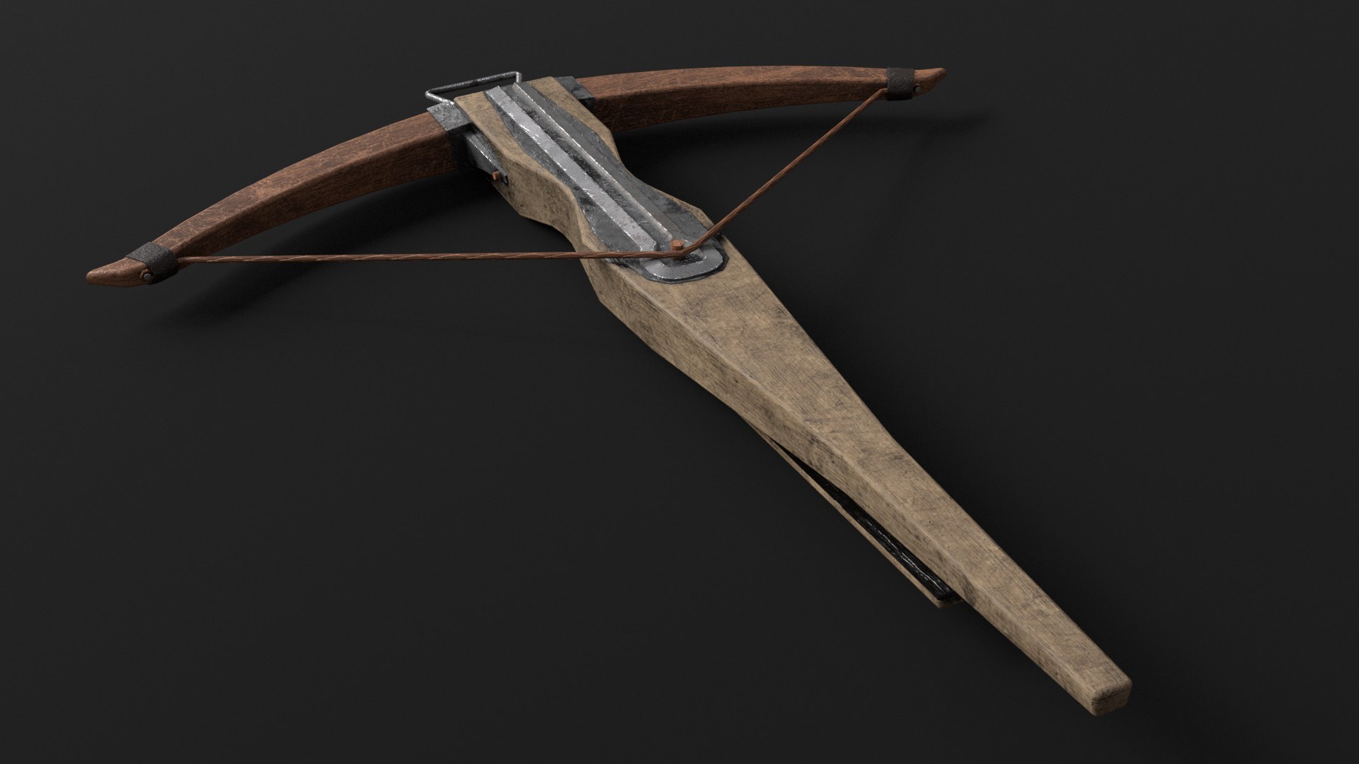 3D Medieval Crossbow Model - TurboSquid 1990620