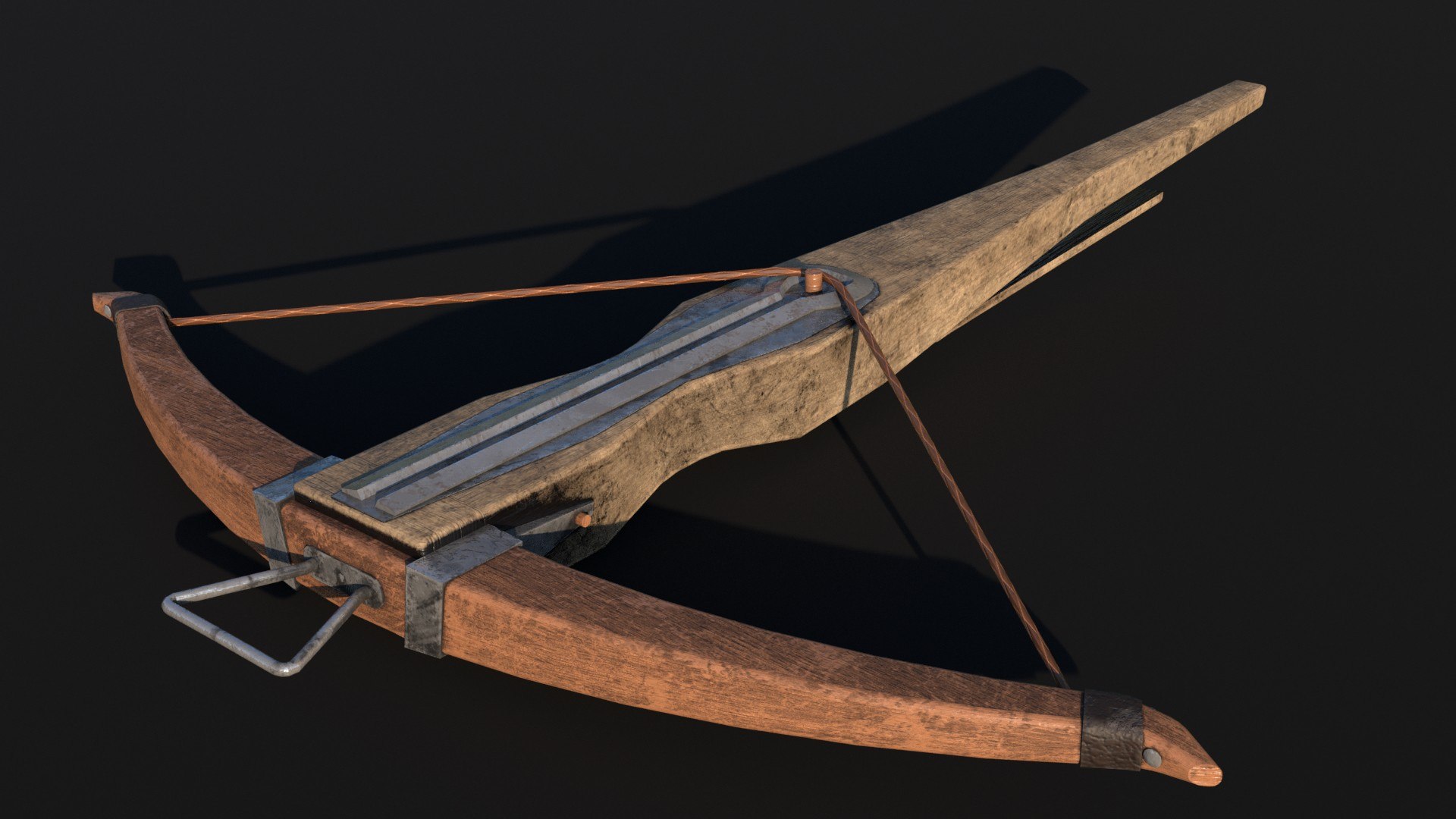 3D Medieval Crossbow Model - TurboSquid 1990620