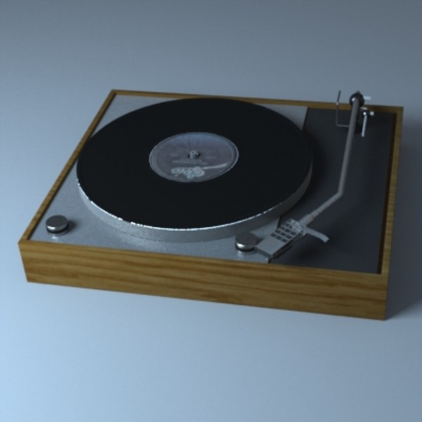 Turntable 3D Models for Download | TurboSquid