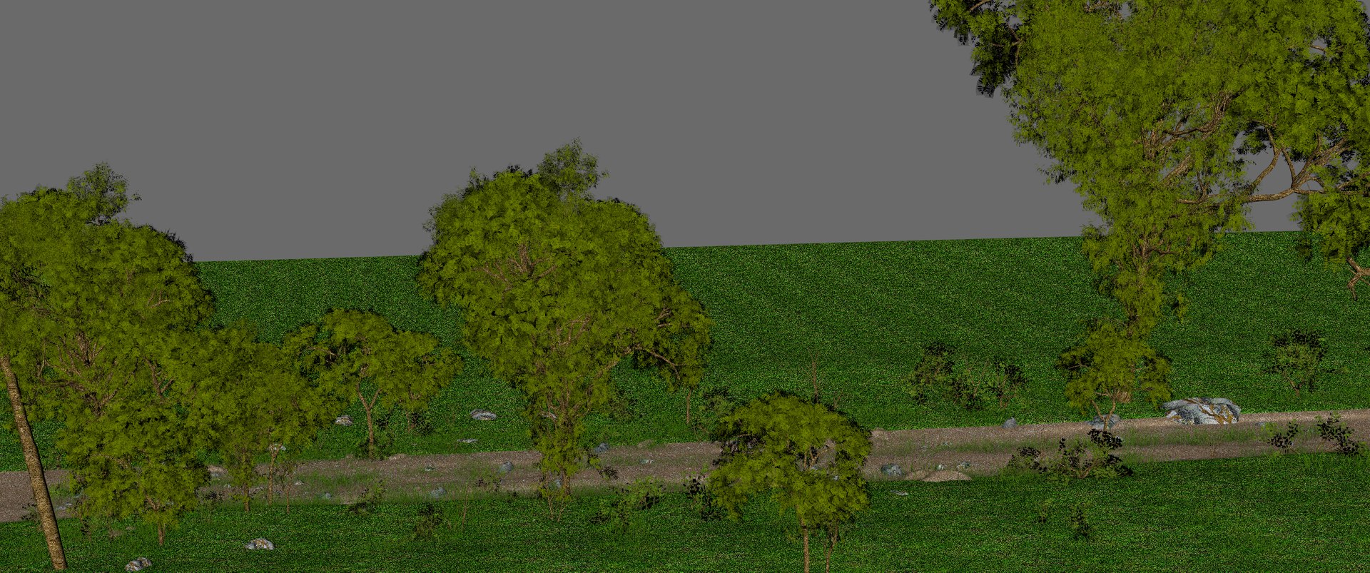 Path Forest Green 3D - TurboSquid 1426857