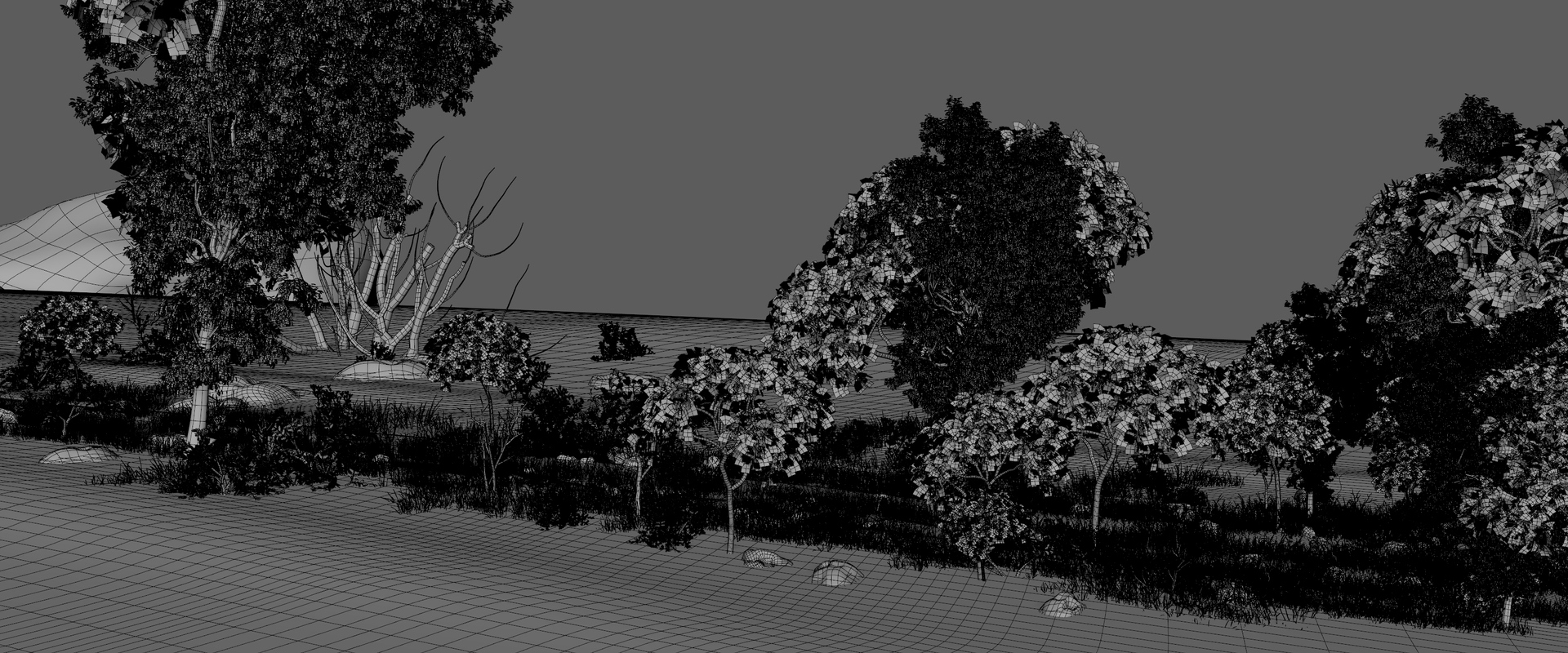 Path forest green 3D - TurboSquid 1426857