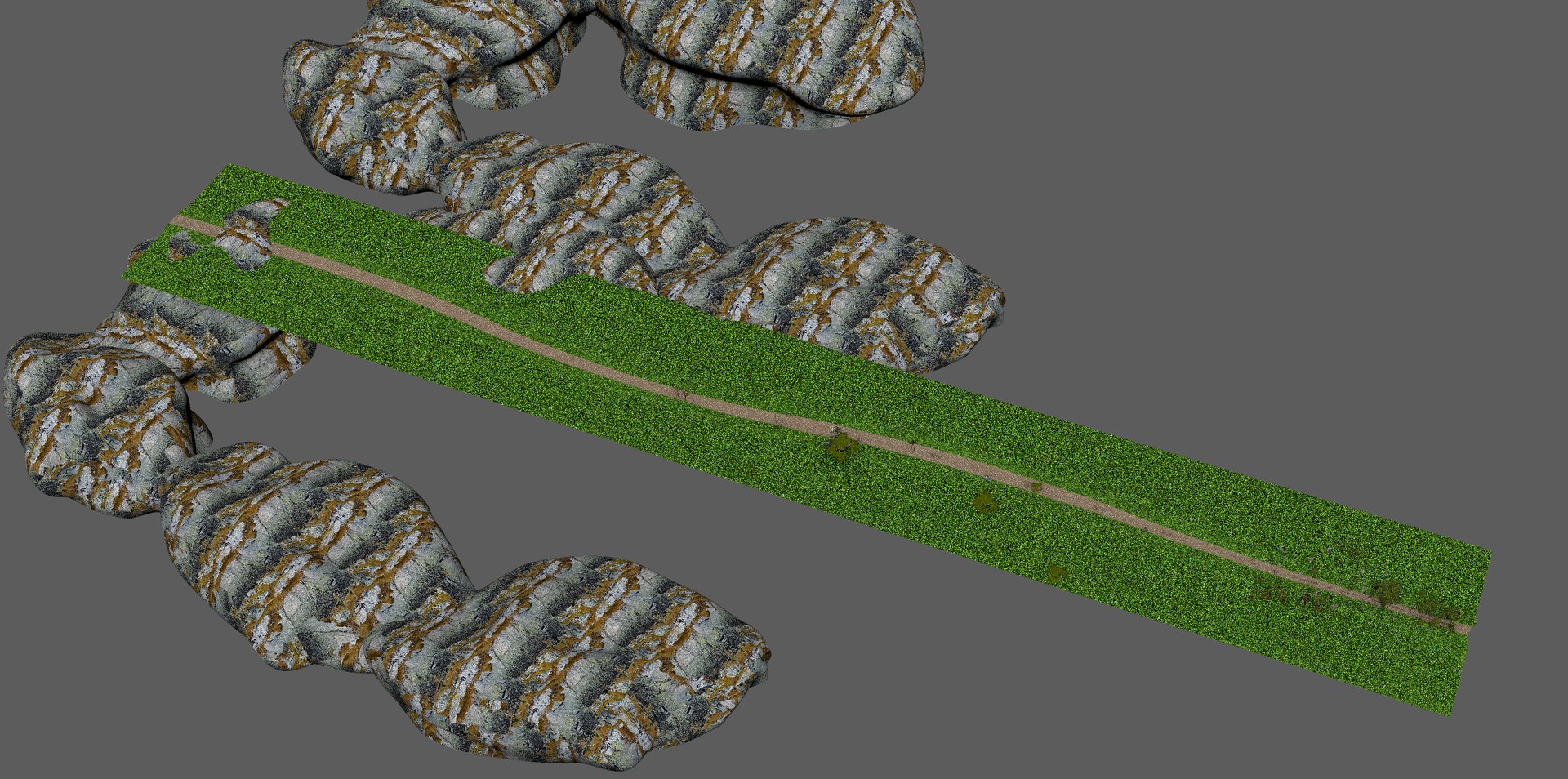 Path Forest Green 3D - TurboSquid 1426857