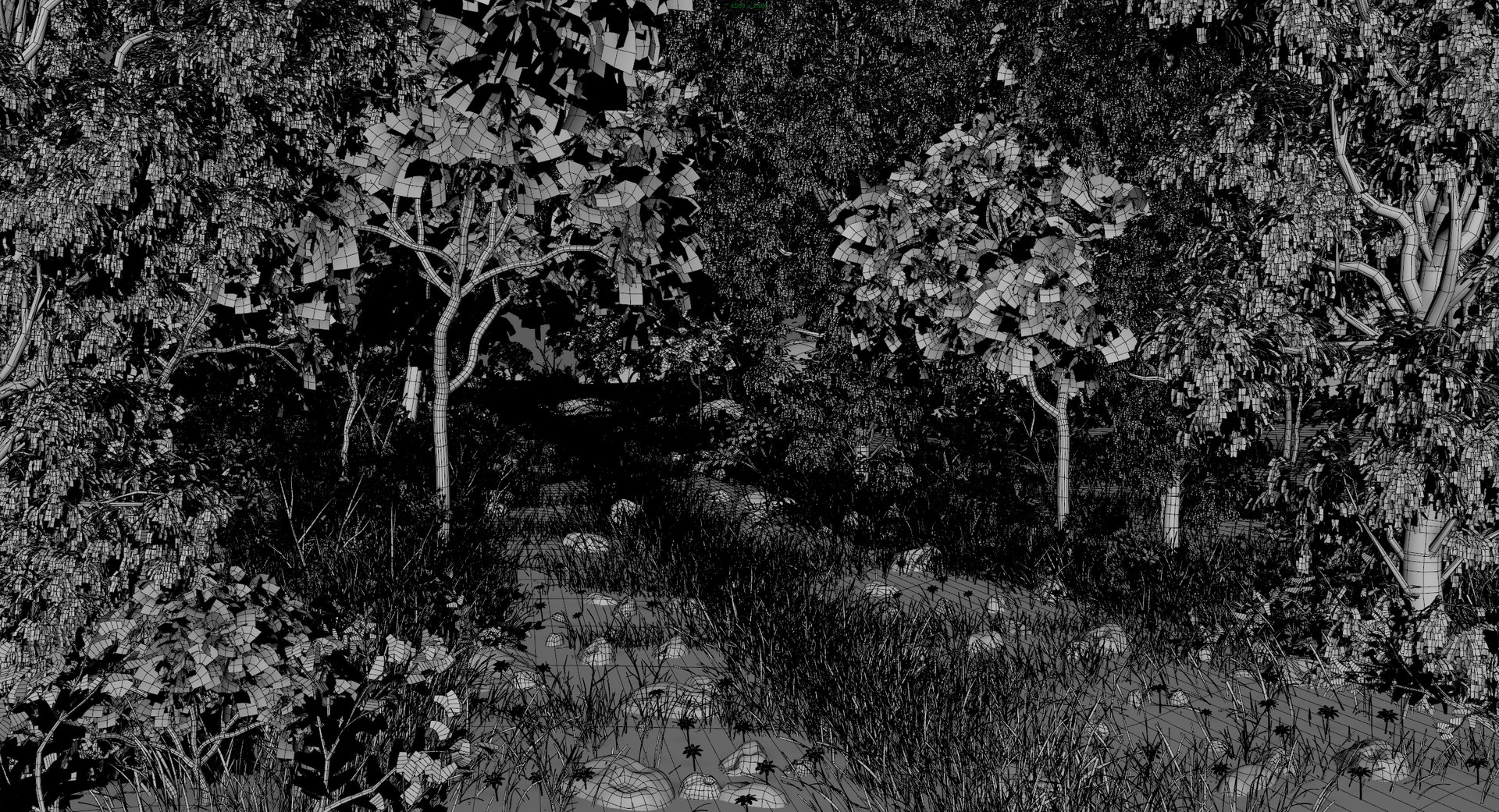 Path Forest Green 3D - TurboSquid 1426857