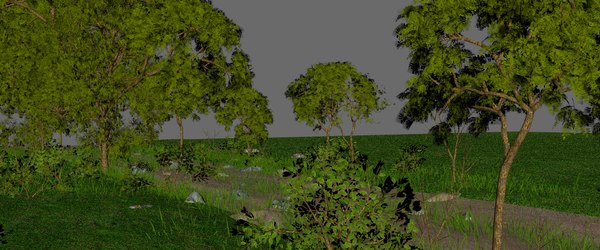 Path forest green 3D - TurboSquid 1426857