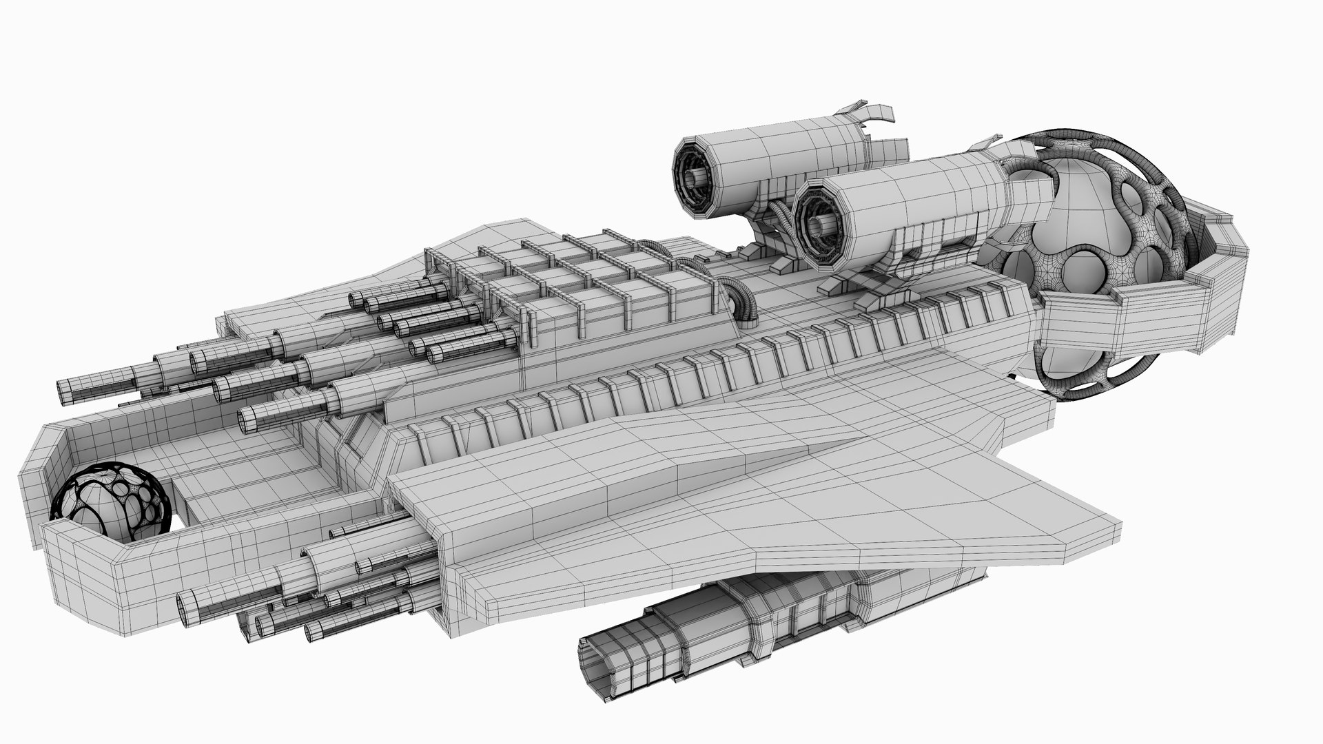 Spaceship 3D model - TurboSquid 2020442