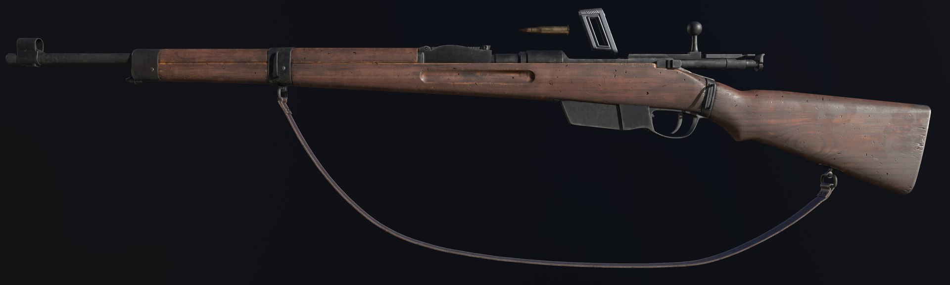 35M Manlicher Lowpoly 3D Model - TurboSquid 1926949