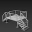 3d Freestanding Steel Deck
