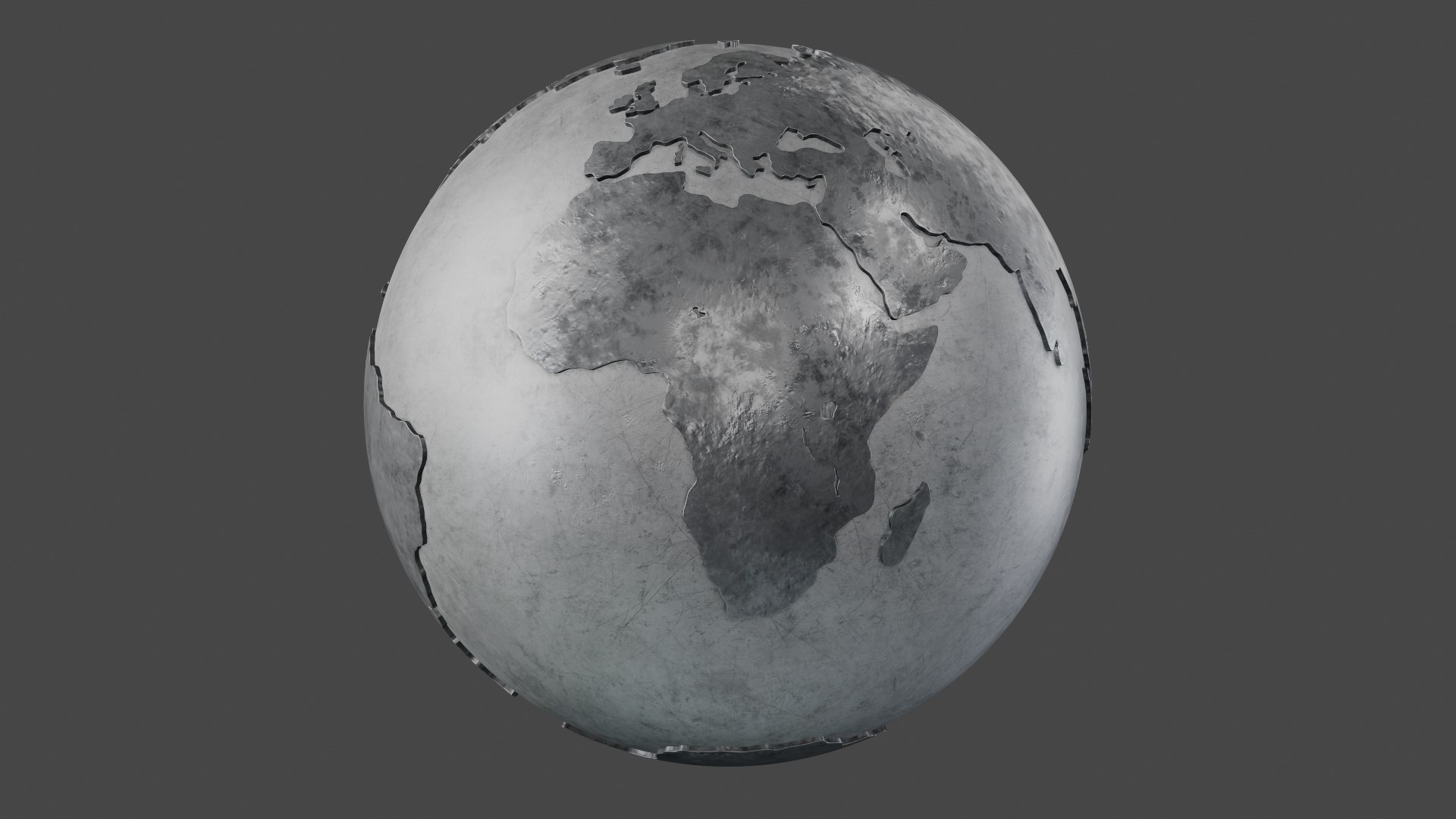 3D Model Globe Ocean - TurboSquid 1574908