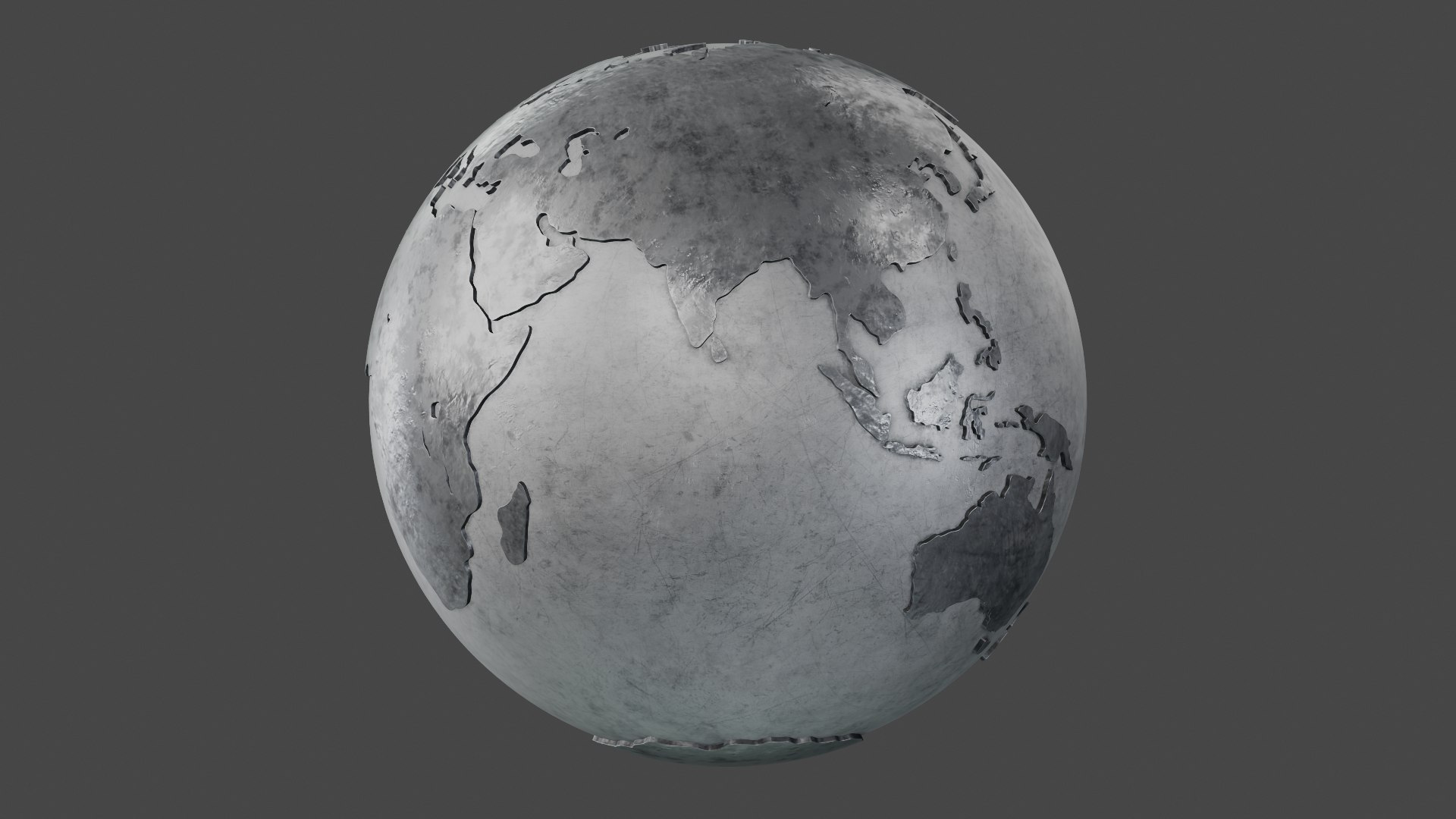 3D Model Globe Ocean - TurboSquid 1574908