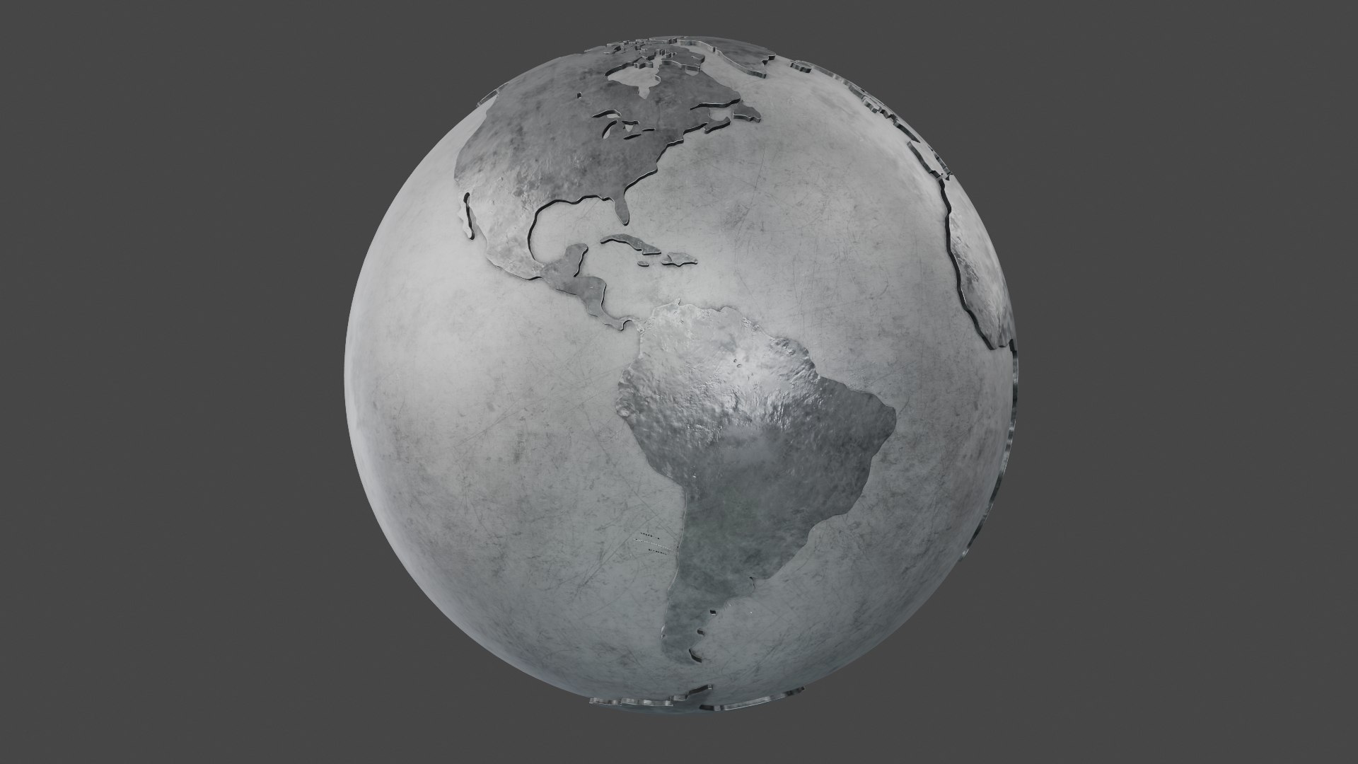 3D Model Globe Ocean - TurboSquid 1574908