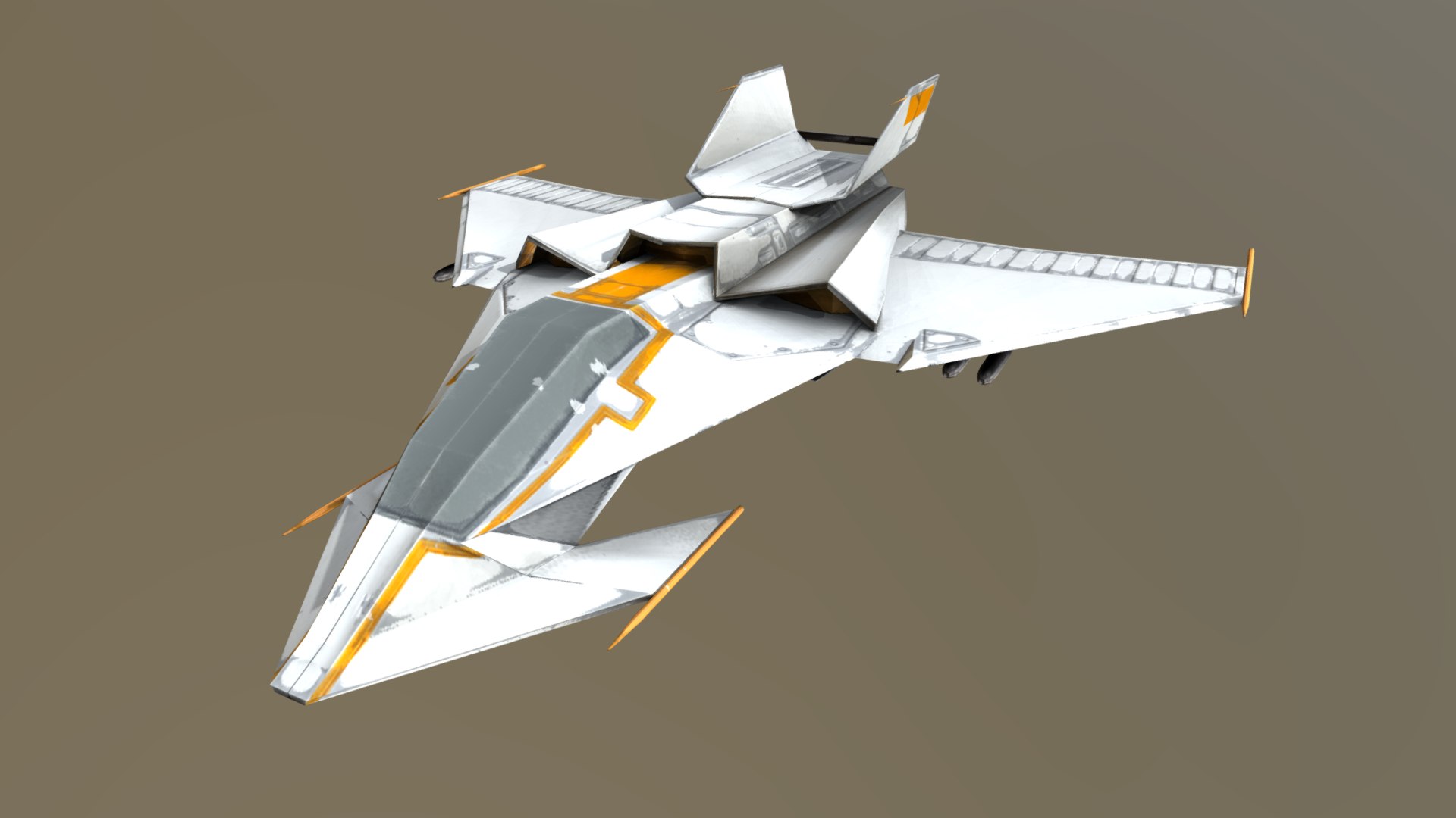 Spaceship space ship model - TurboSquid 1345947