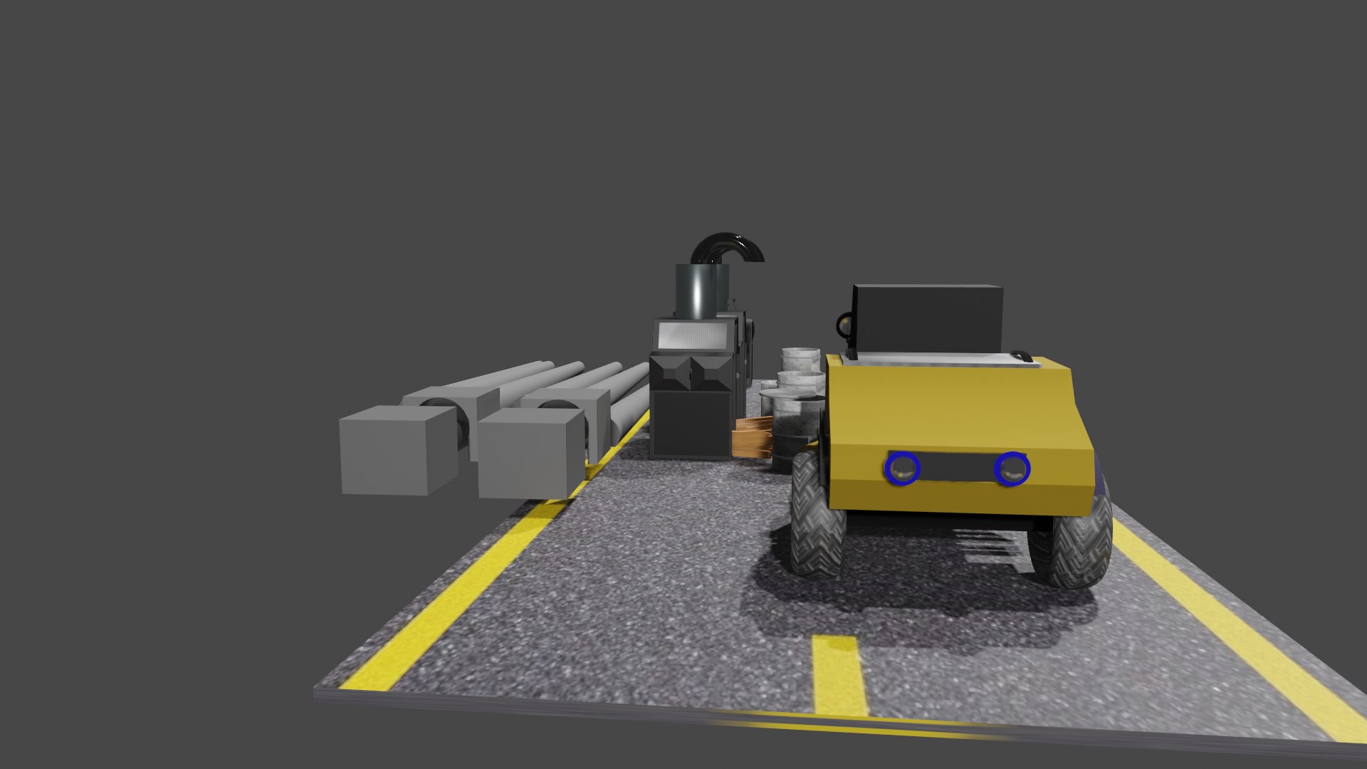 3D Infrastructure Road - TurboSquid 2029416