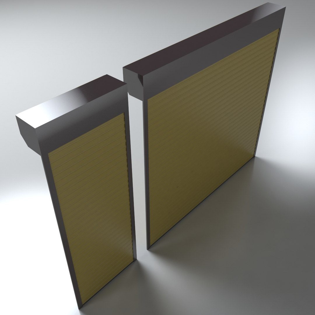 Shutter Garage 3D Model - TurboSquid 1274498